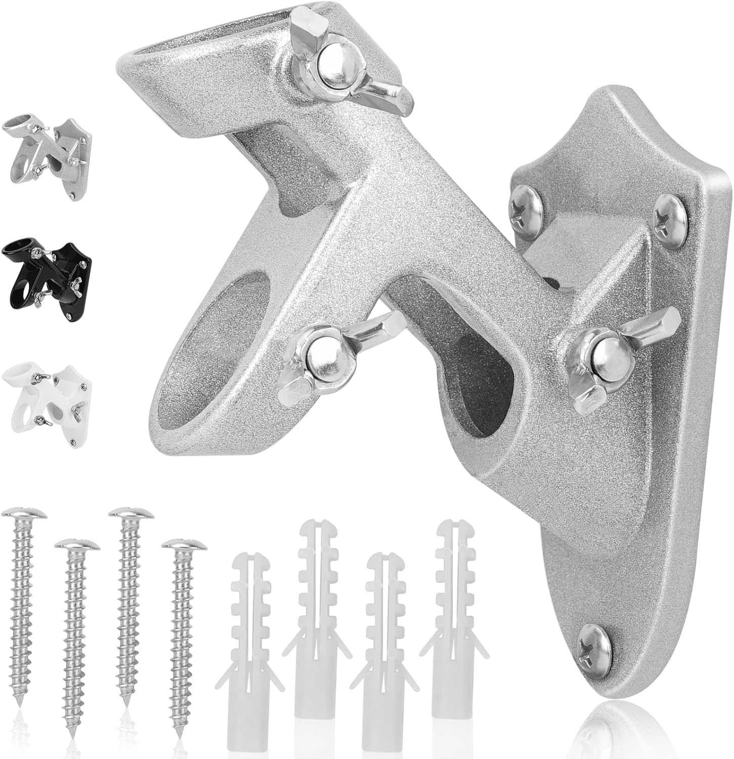 Amazon.com : Flag Pole Holder, Outside House Flag Pole Bracket, Heavy ...