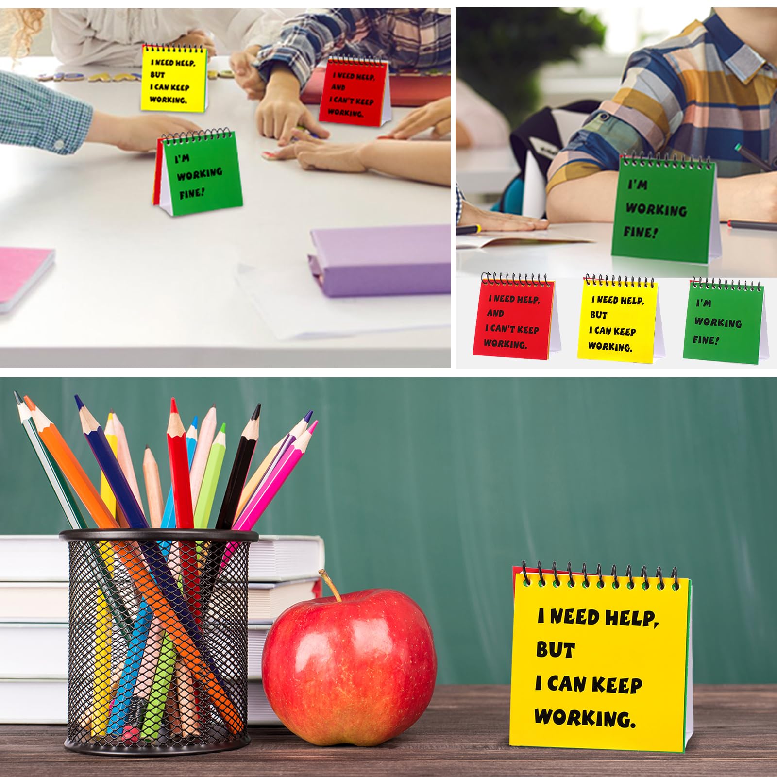 Snapklik.com : 54 Pcs I Need Help Mini Flip Chart For Teacher Need ...