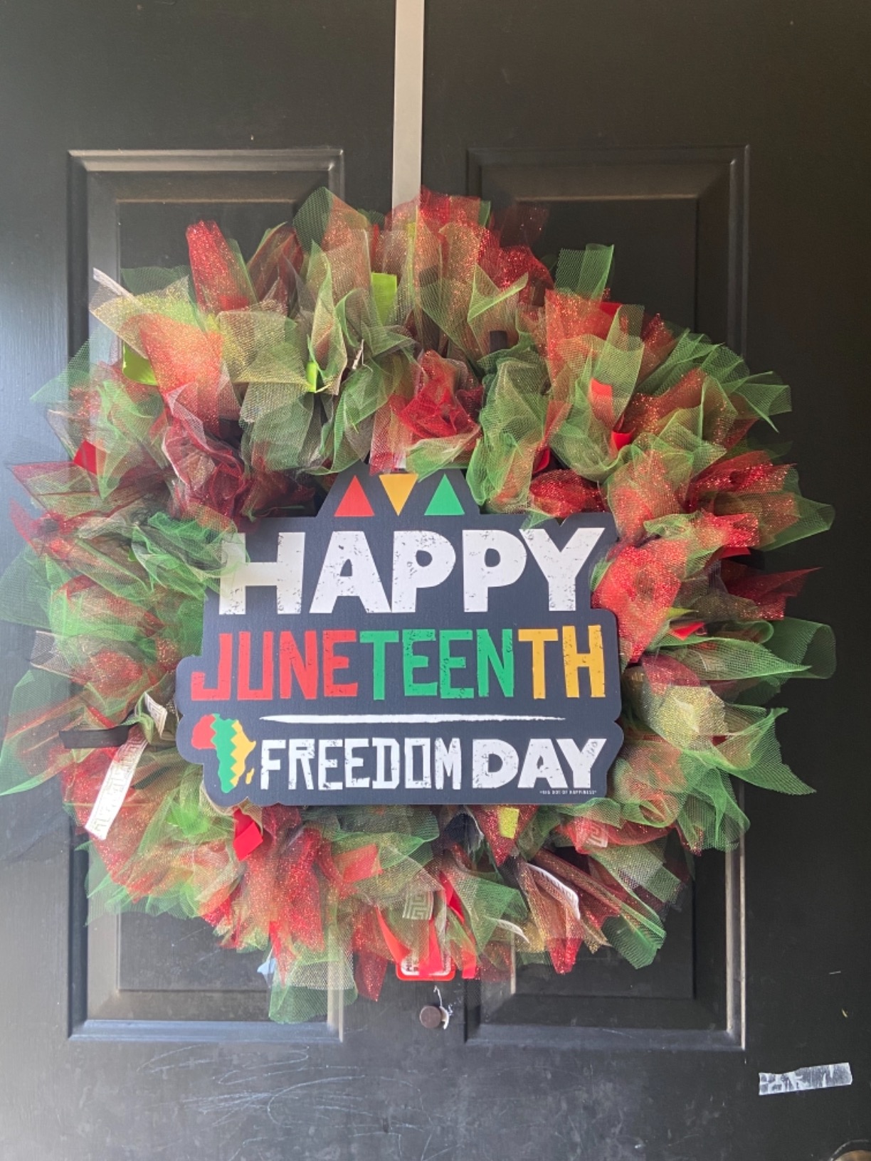 Amazon.com : Big Dot of Happiness Happy Juneteenth - Porch Freedom Day ...