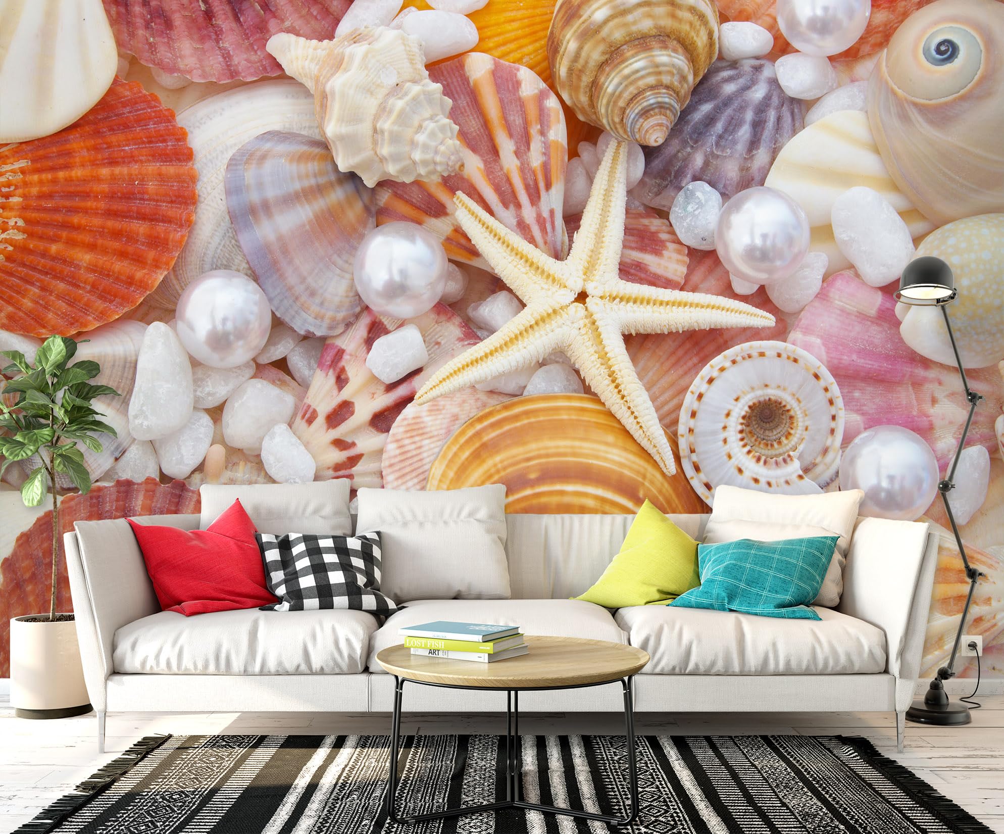 Shell With Pearl Wallpaper