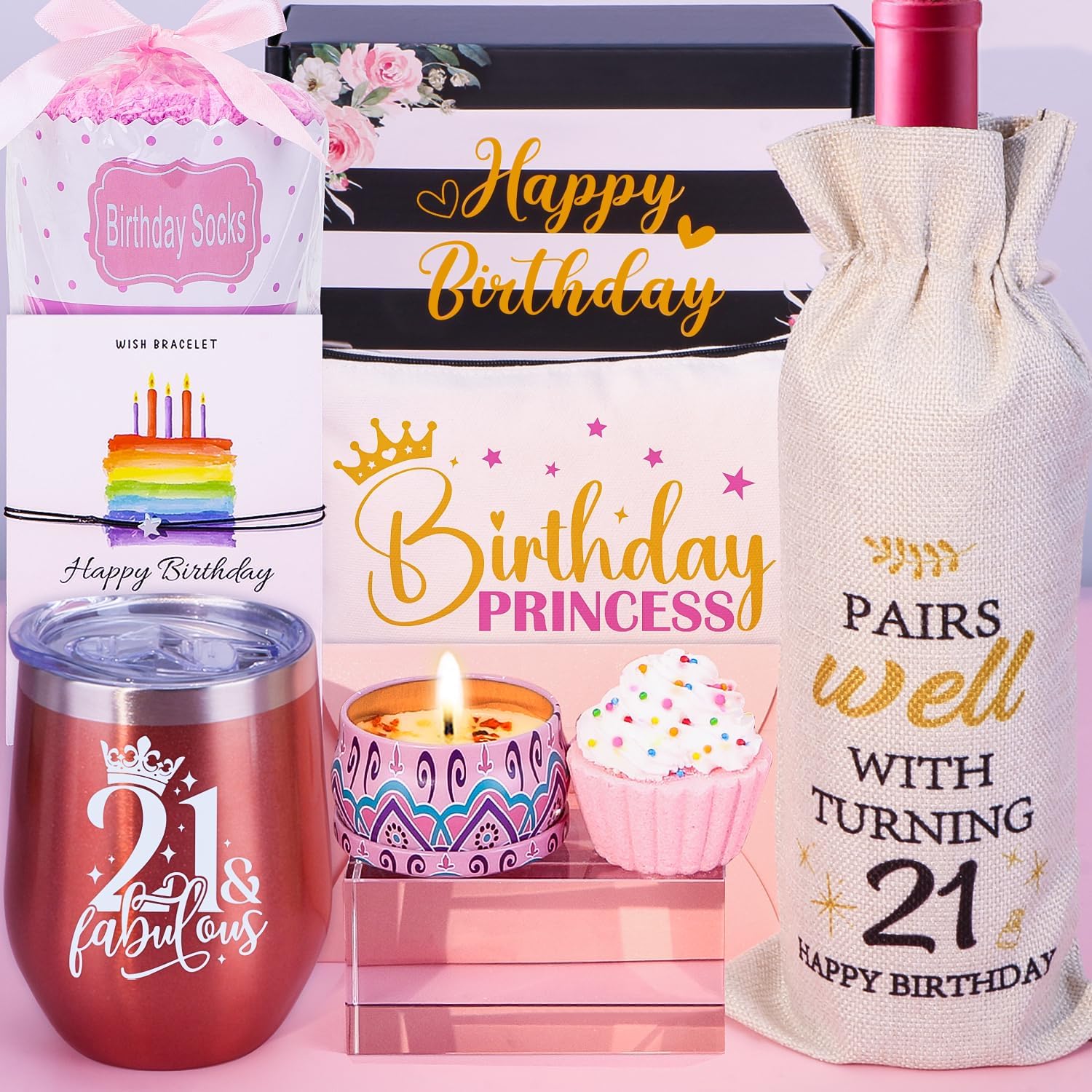 Amazon.com: Happy Birthday Gifts for Women Birthday Gifts for Her Gifts ...