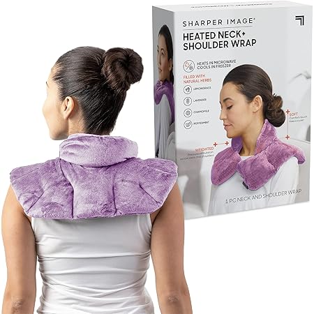 Amazon.com: Calming Comfort ThermaComfort Weighted Hot Neck Shoulder ...