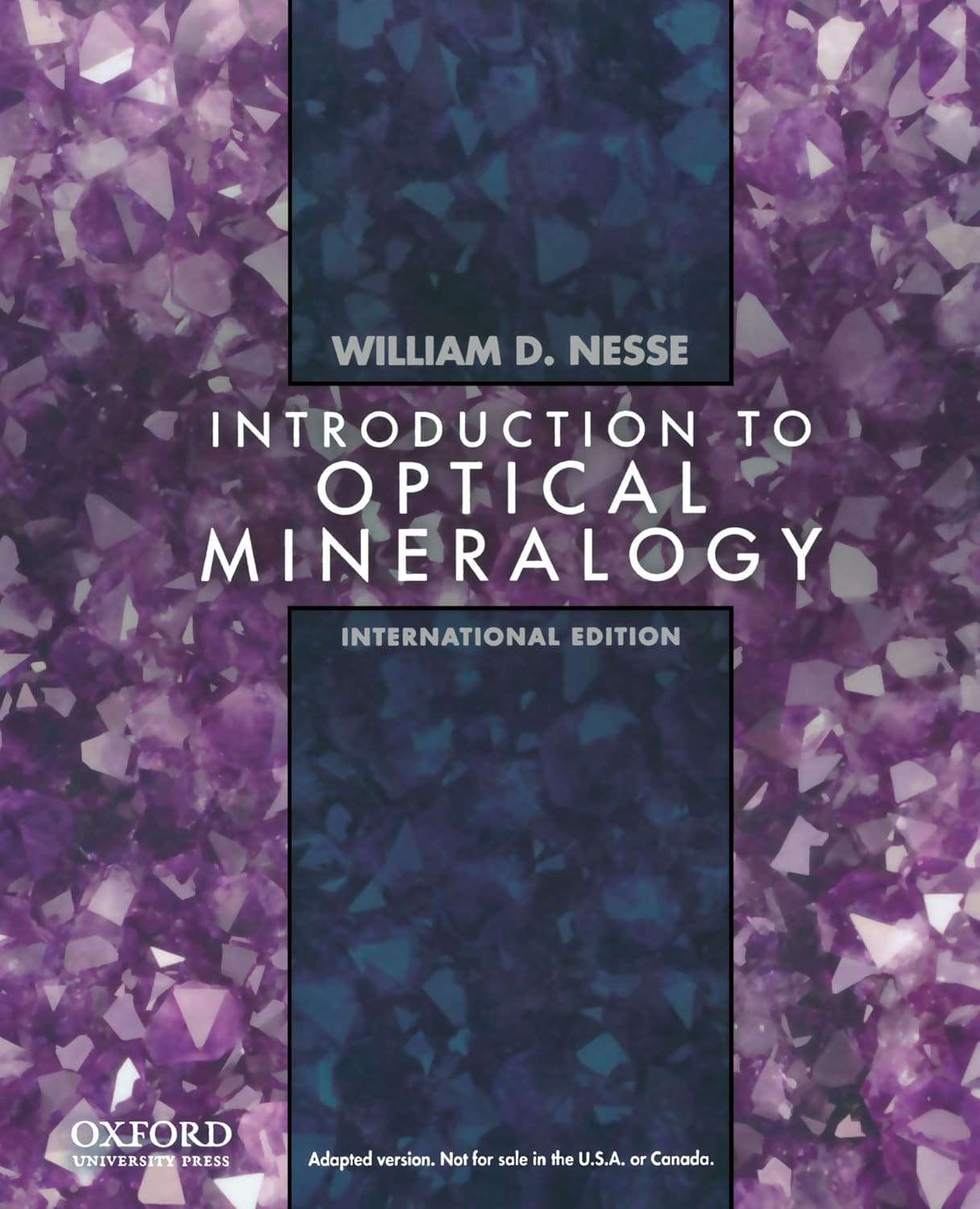 Introduction to Optical Mineralogy: Nesse, William D.: 9780195391152 ...
