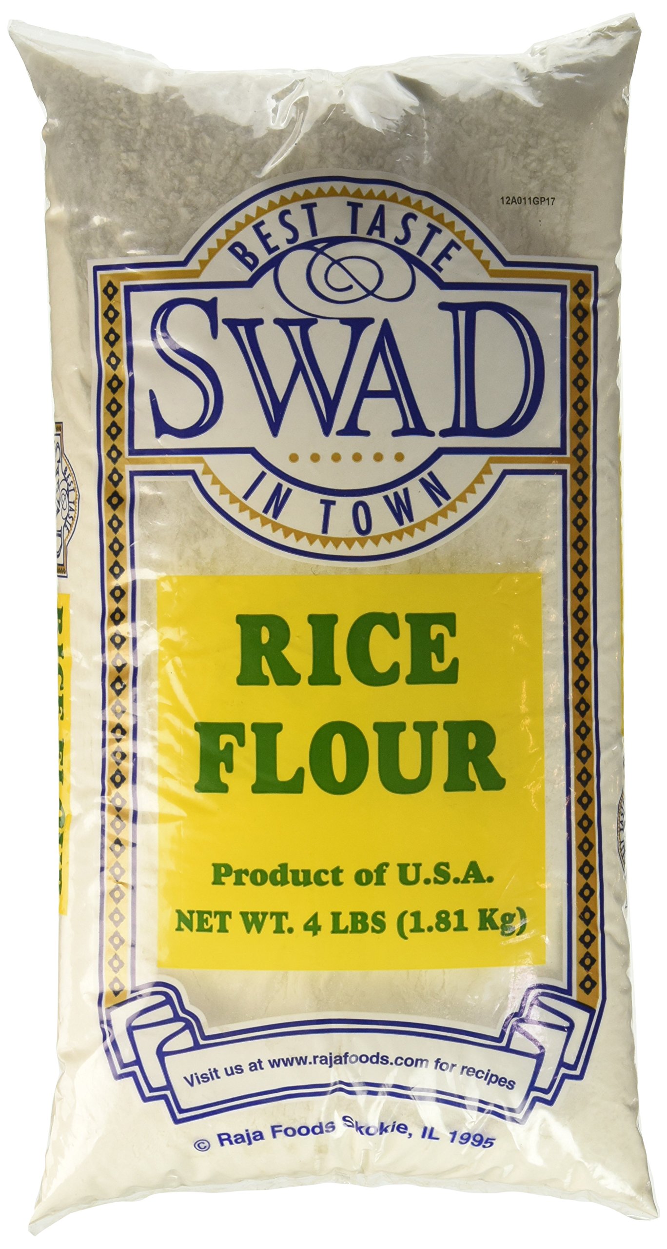 Amazon.com : Great Bazaar Swad Rice Flour, 4 Pound : Grocery & Gourmet Food