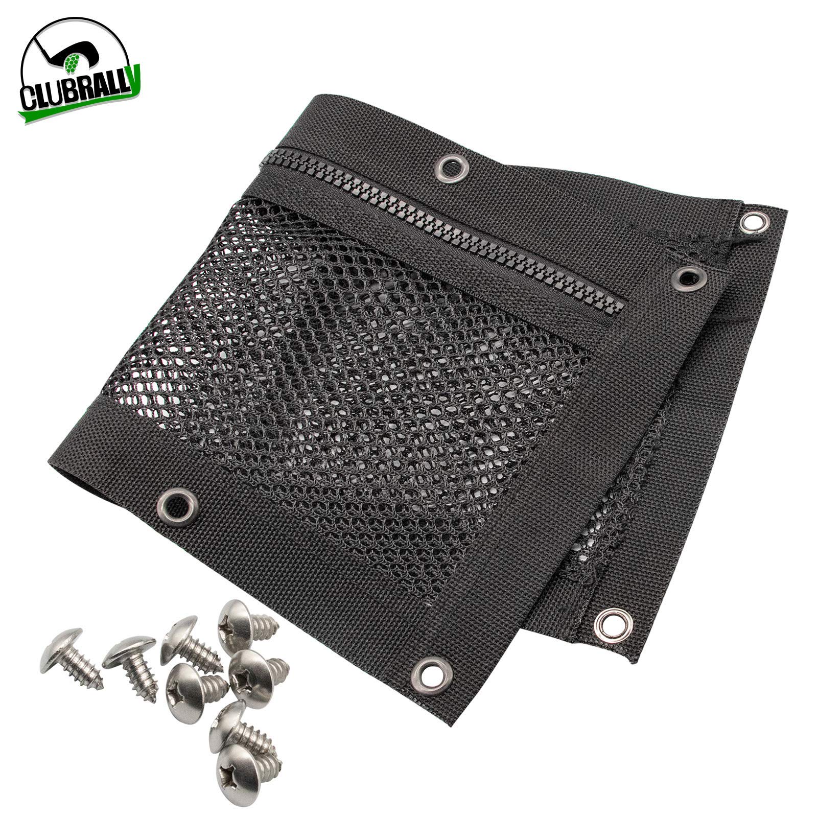 Snapklik.com : CLUBRALLY Golf Cart Black Canopy Storage Net