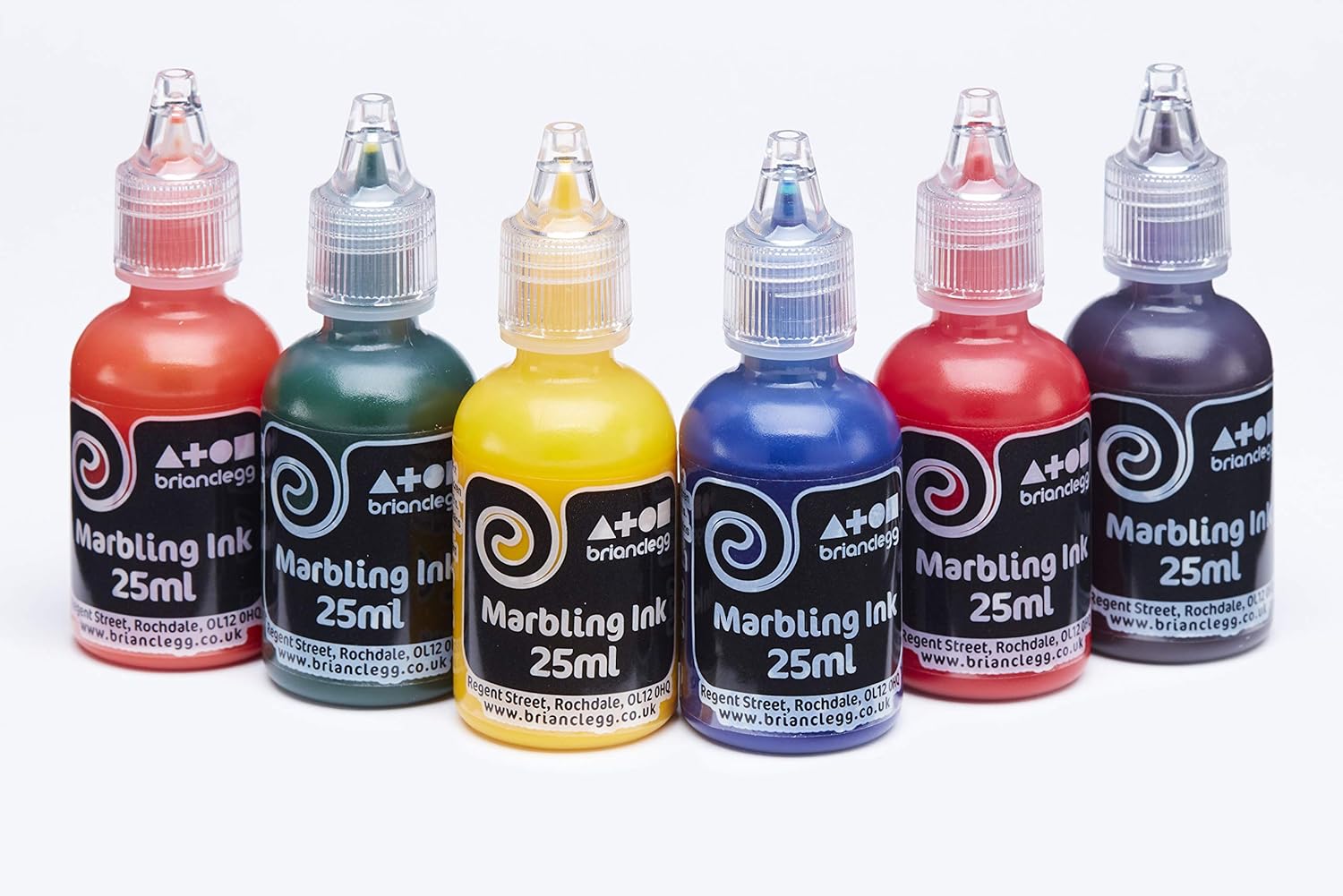 Brian Clegg Ltd. Ink, Assorted, 6 x 25ml : Amazon.co.uk: Home & Kitchen