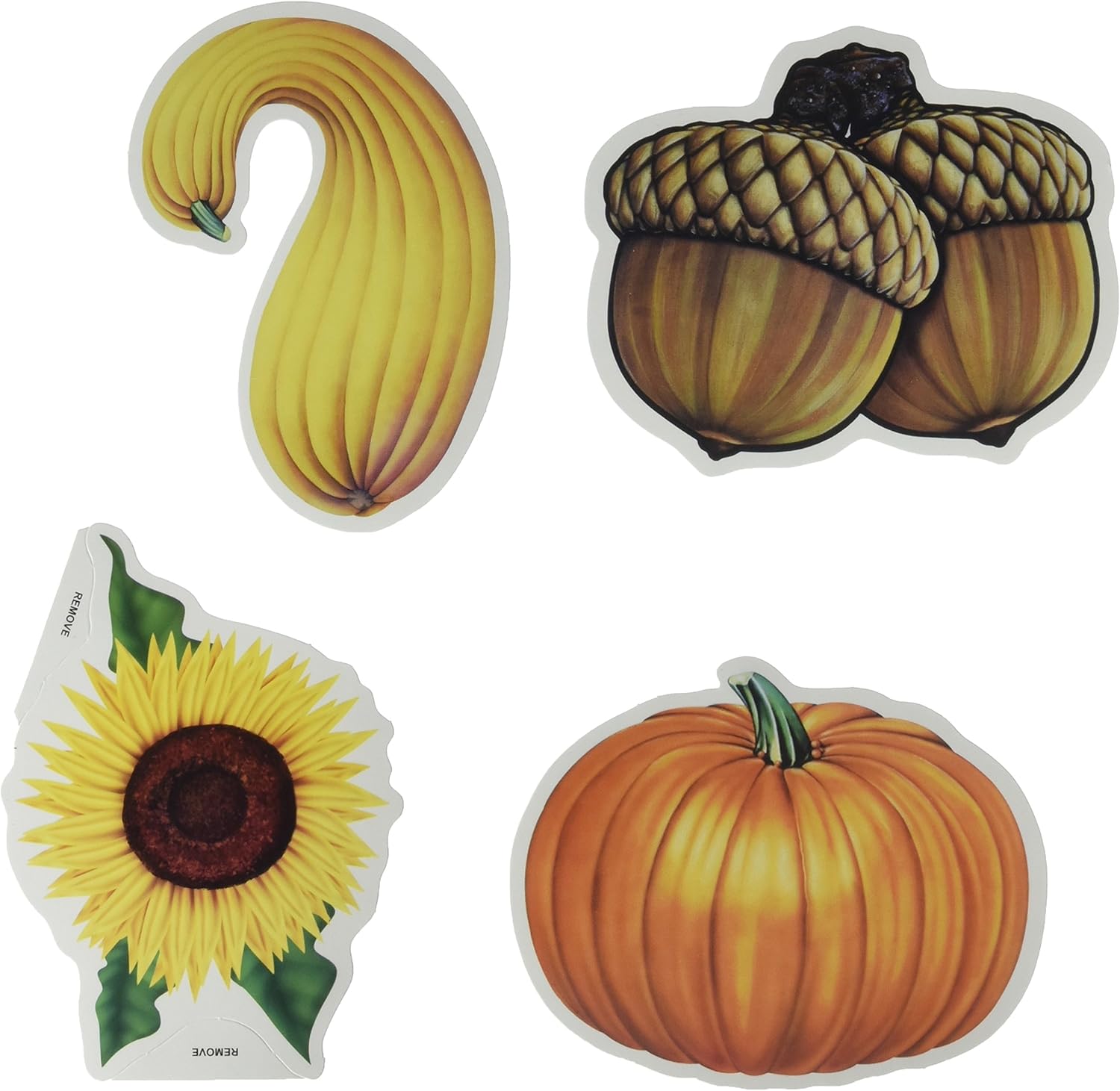 Amazon.com: Beistle 10-Pack 5-Inch to 6-Inch Fall Decorative Cutouts ...