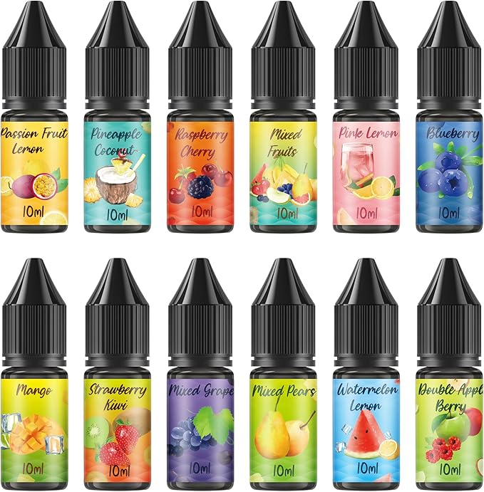 Amazon | DBL 電子タバコ リキッド 12風味×10ml VAPE リキッド 爆煙 VG70 PG30 濃厚な味わい ベープリキッド E-liquids りきっど ニコチン・タール ...
