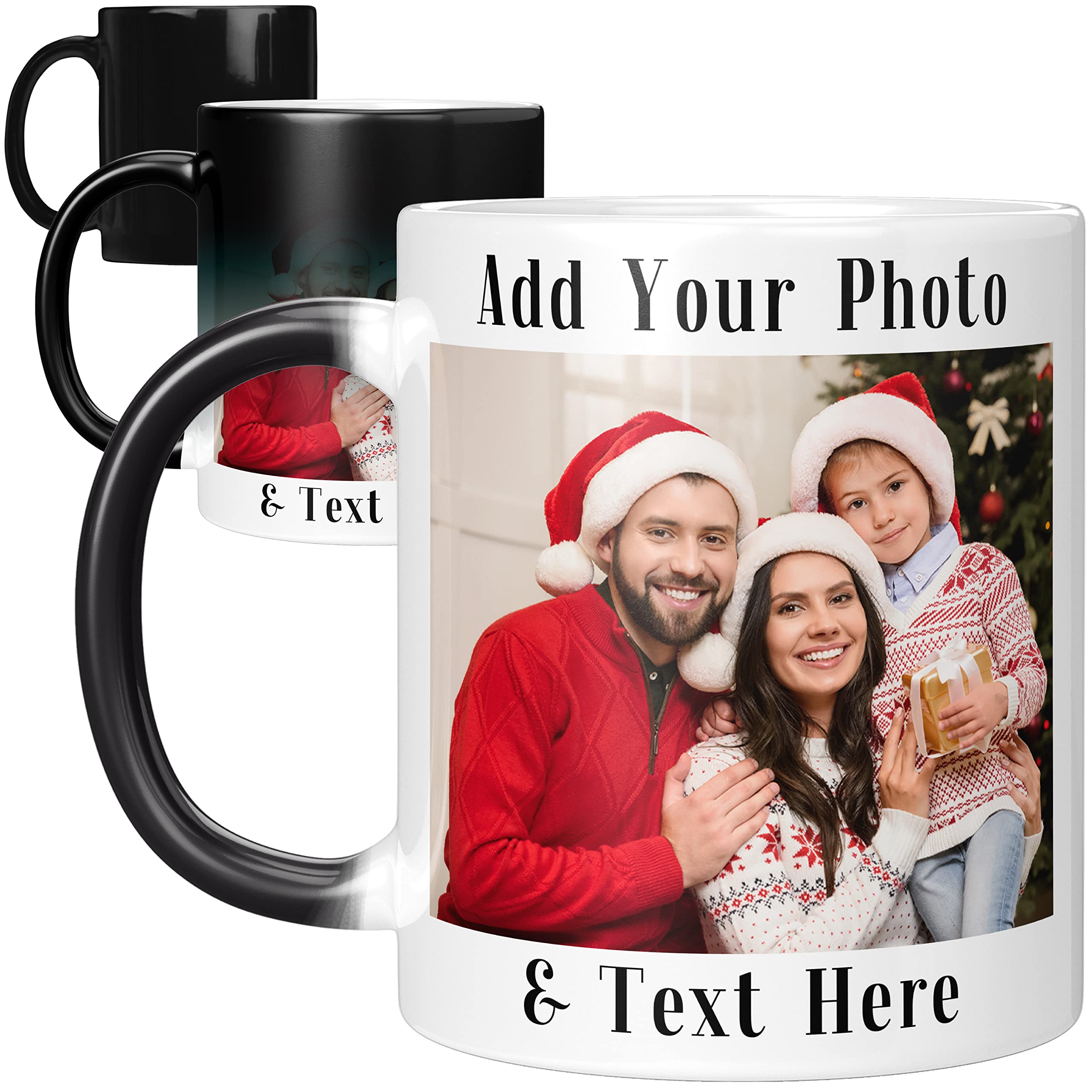 Amazon.com: Custom Heat Sensitive Photo Mug, 11 oz - Add Your Picture ...