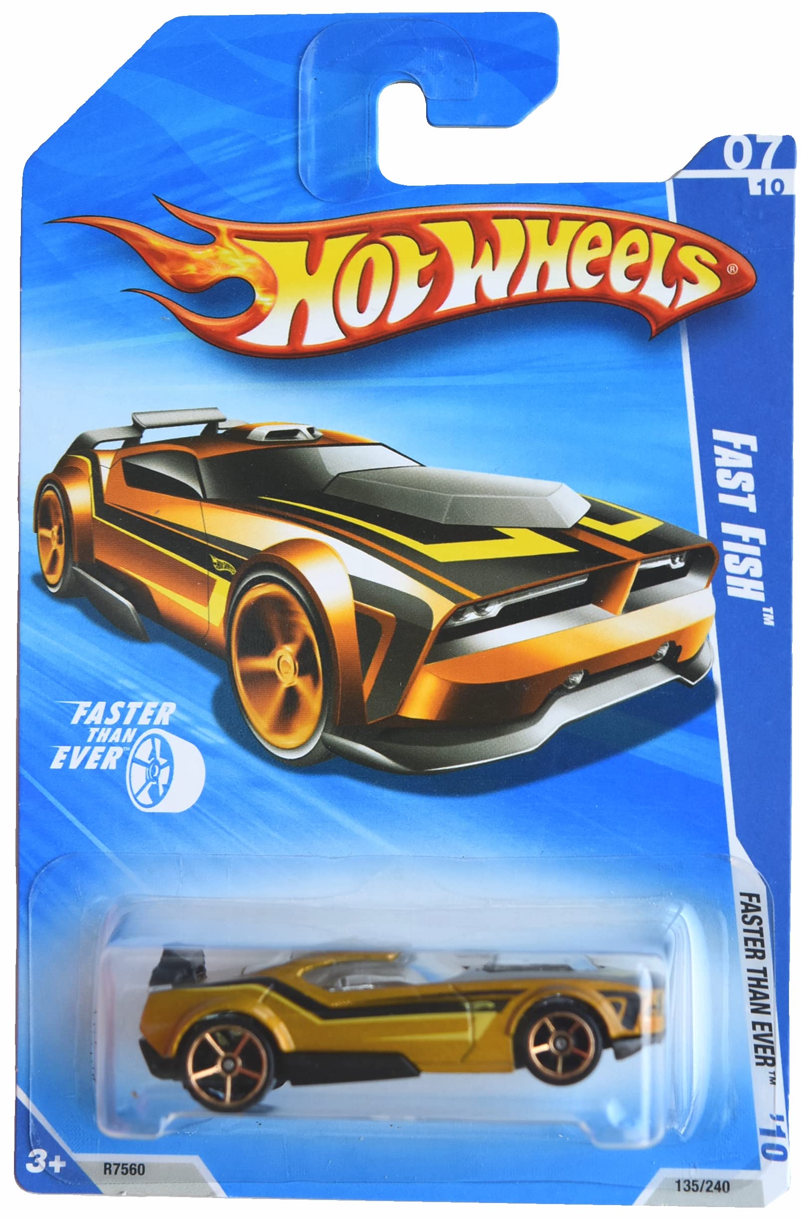 Amazon.com: Hot Wheels Fast Fish, Faster Than Ever '10 7/10 : Toys & Games