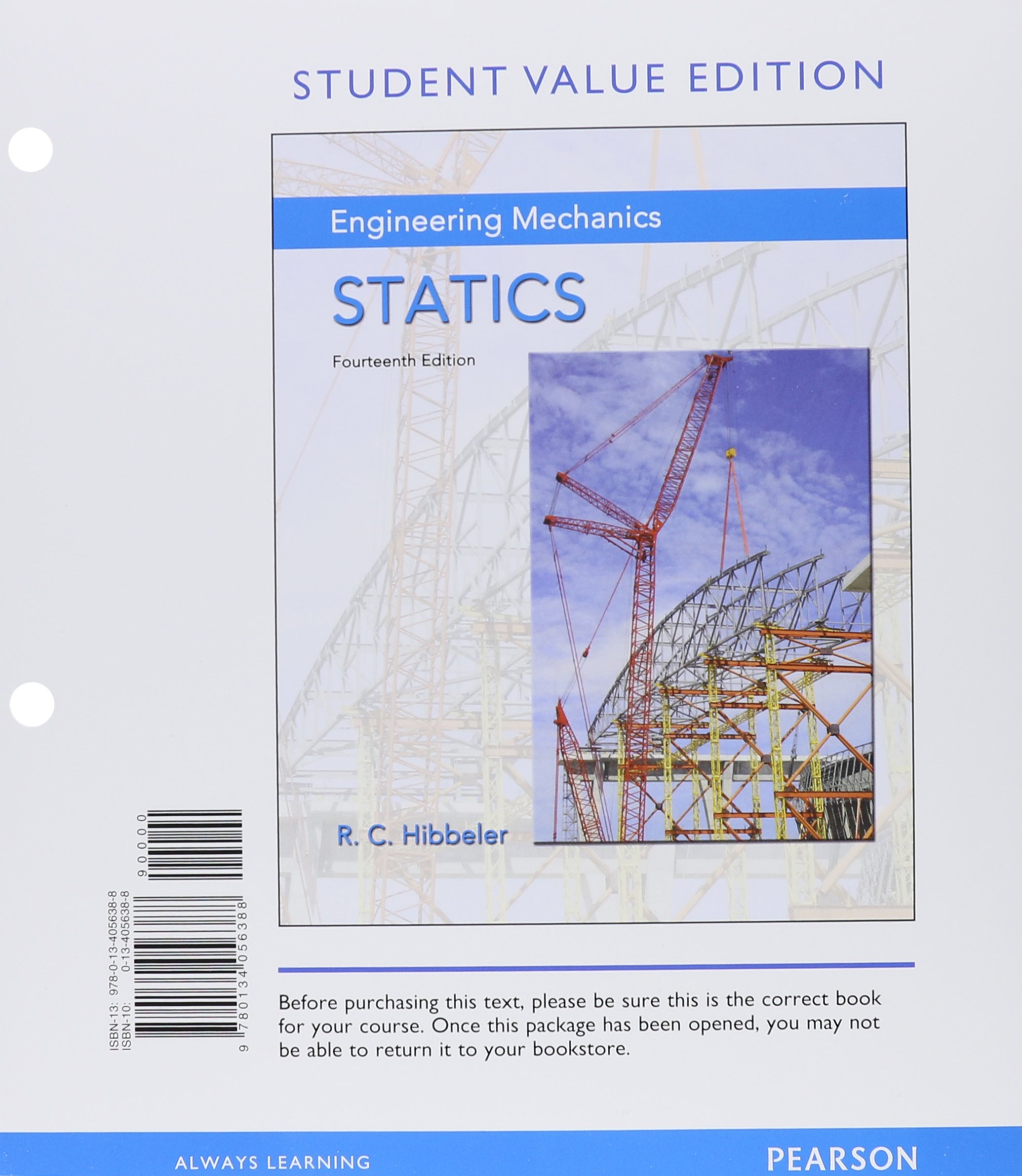 Engineering Mechanics: Statics, Student Value Edition Plus Mastering ...