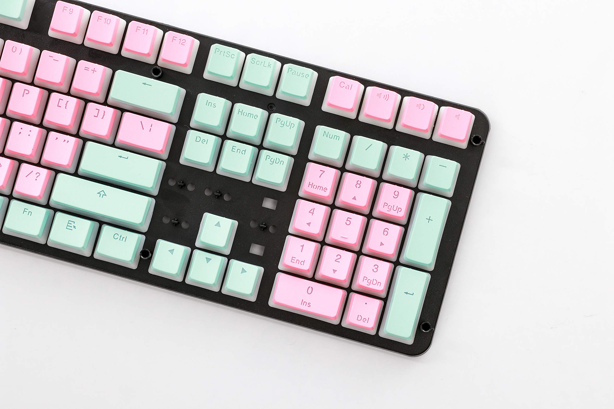 HK Gaming Pudding Keycaps Set | Doubleshot PBT Keycap Set | Full 108 ...