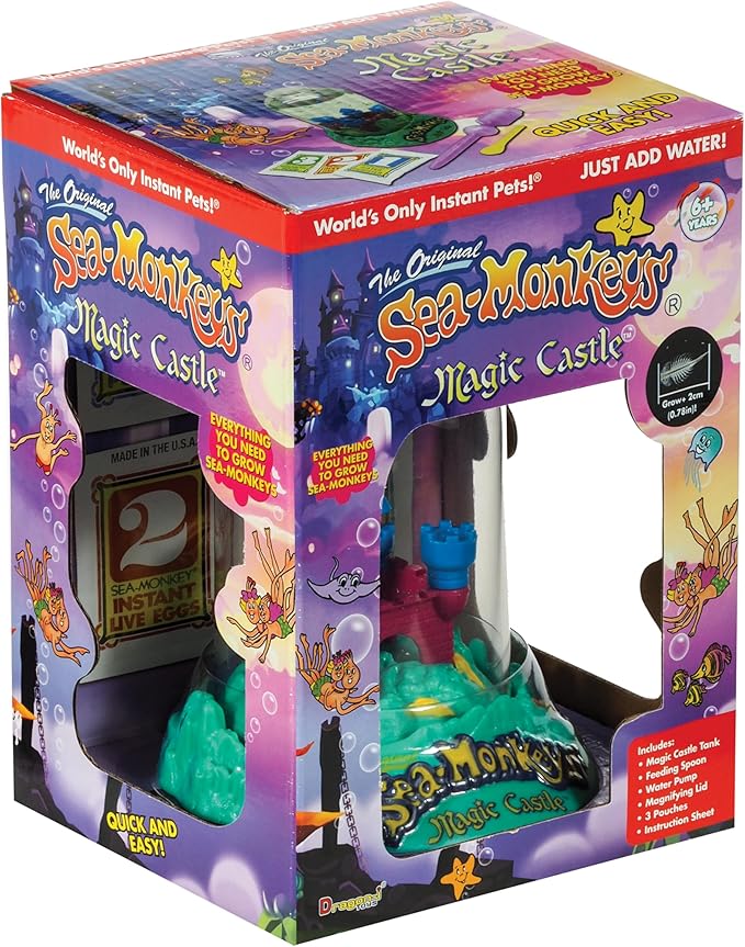 Amazon.com: Sea-Monkeys® Magic Castle - World's Only Instant Pets ...
