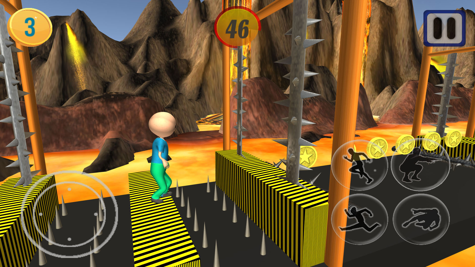 Angry Stickman Run 3D - App on Amazon Appstore