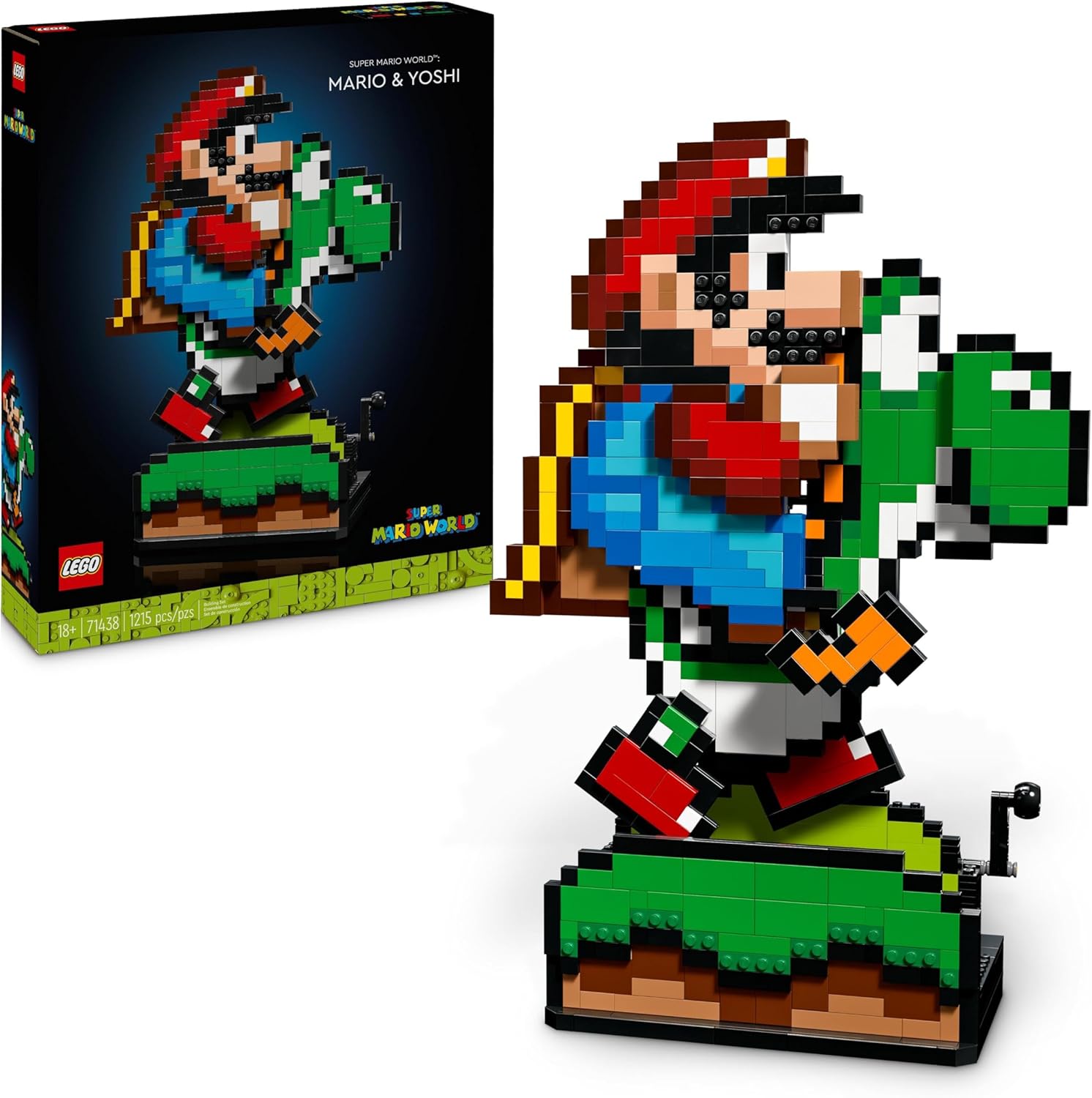LEGO Super Mario World: Mario & Yoshi Nintendo Set zum Sammeln ...