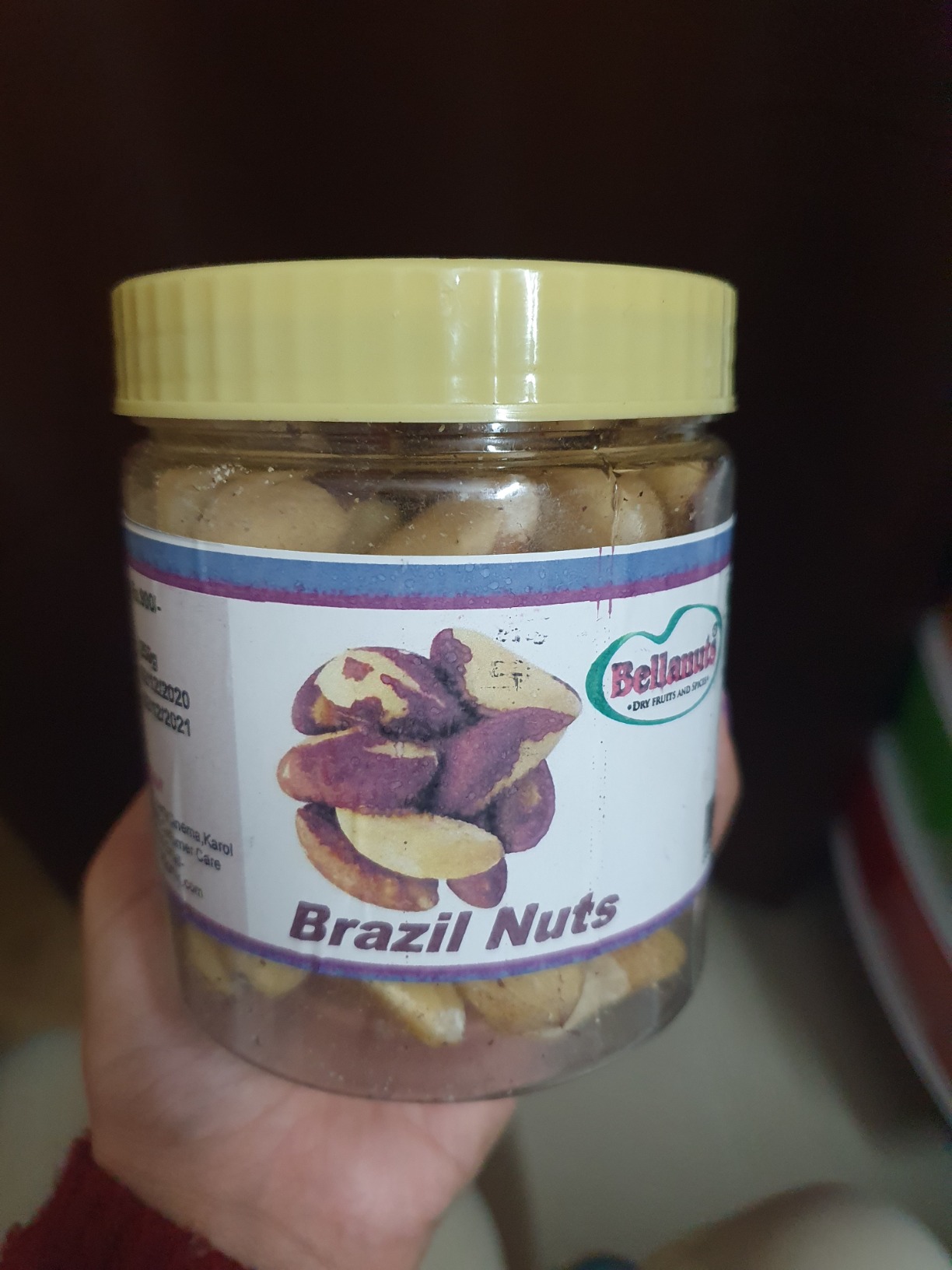 BELLANUTS Brazil Nuts, 250g | Brazil Nut Dry fruits : Amazon.in ...