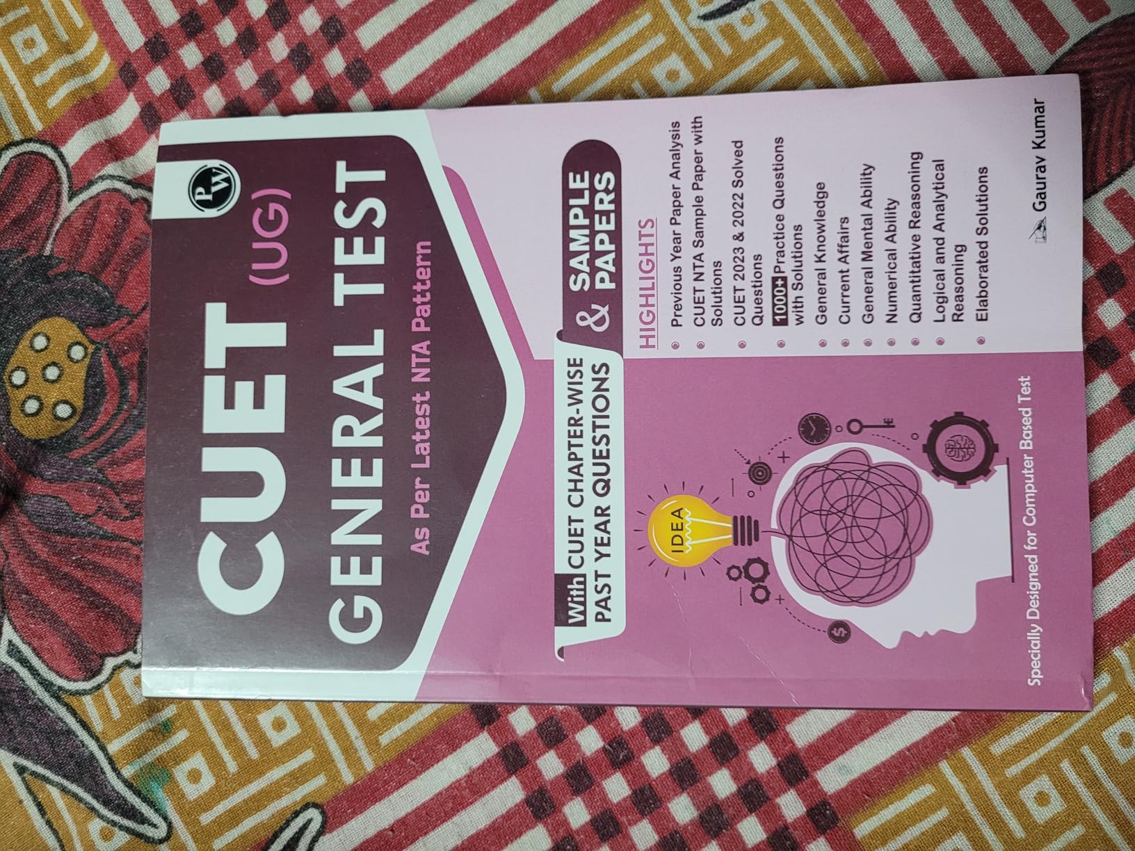 PW CUET (UG) General Test Chapterwise & Topicwise Question Bank (2023 ...