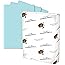 Amazon.com : Amazon Basics 50% Recycled Color Printer Paper - Blue, 8.5 ...