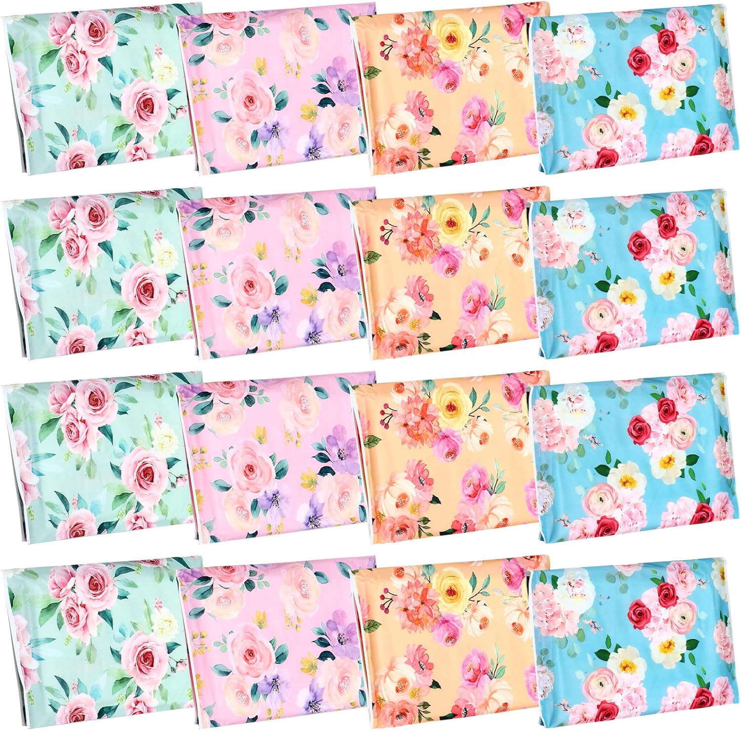 Amazon.com: Qeeenar 40 Pcs Floral Travel Tissues 3 Ply Slim Pack Pocket ...