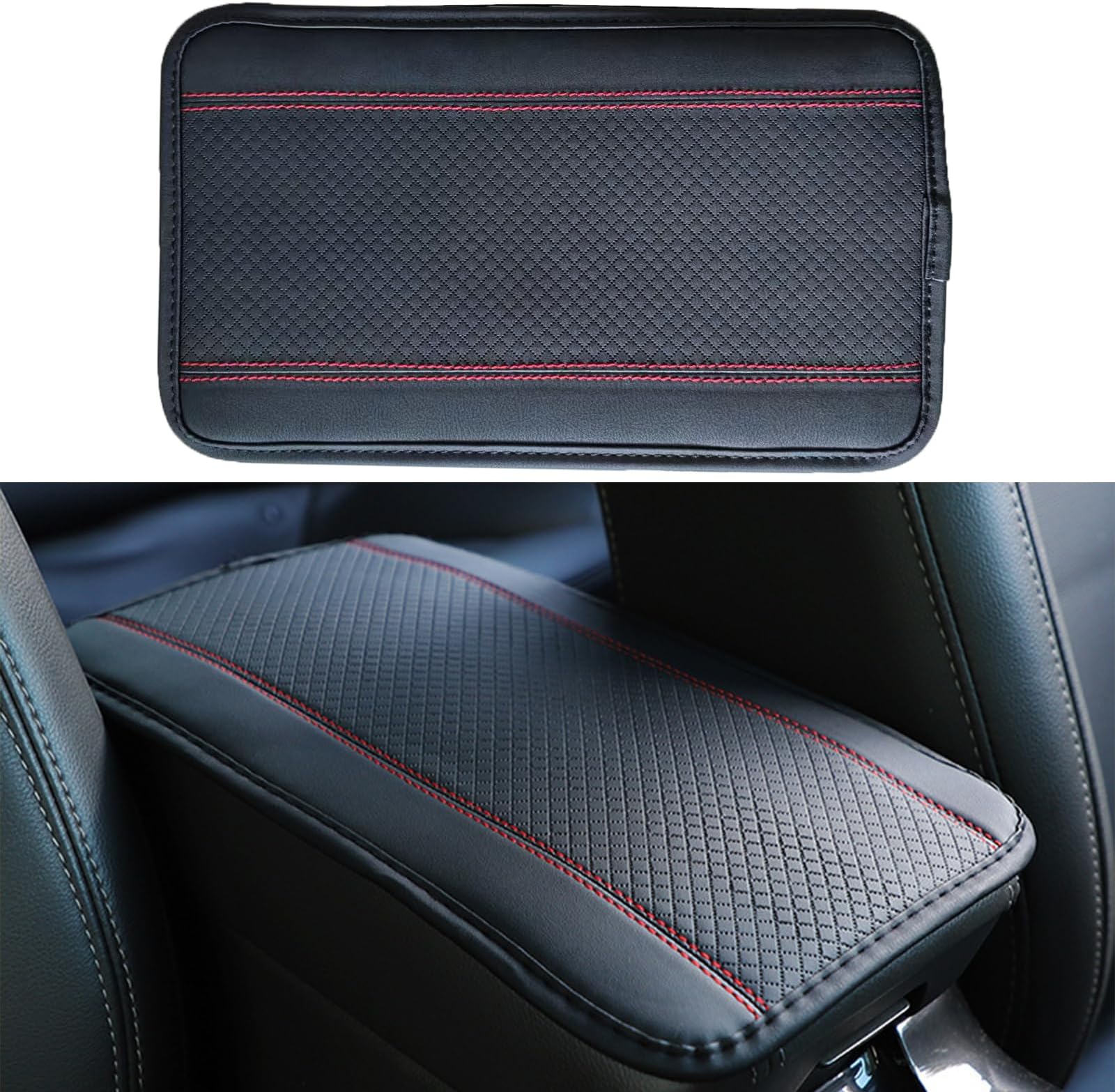 Vehicle Memory Foam Armrest Box Pad, Waterproof Car Armrest Center ...