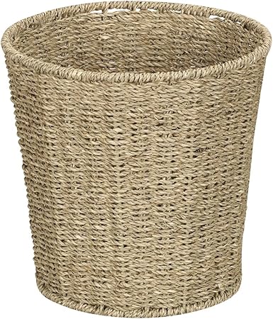 Amazon.com: Household Essentials ML-5692 Woven Seagrass Wicker Waste ...