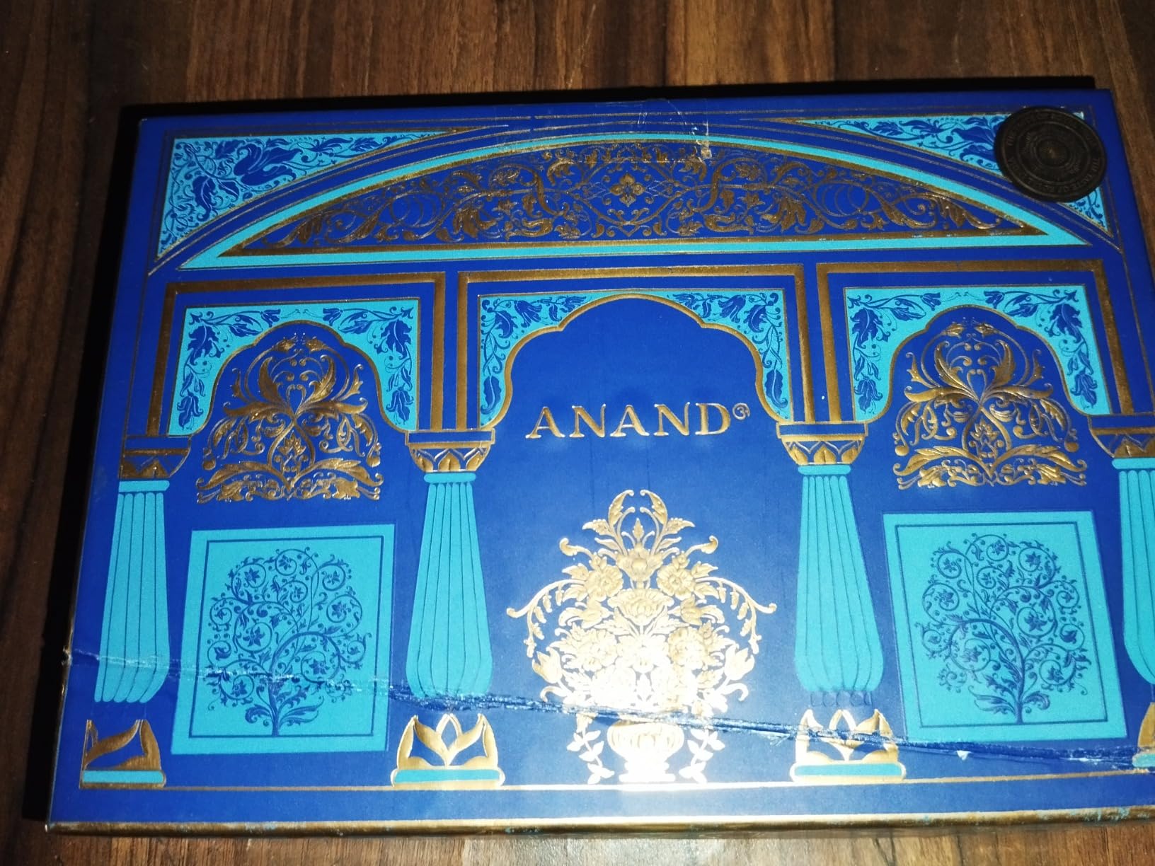 ANAND Royal Assorted Diwali Gift Box with Diya, Pure Ghee Indian Mithai ...