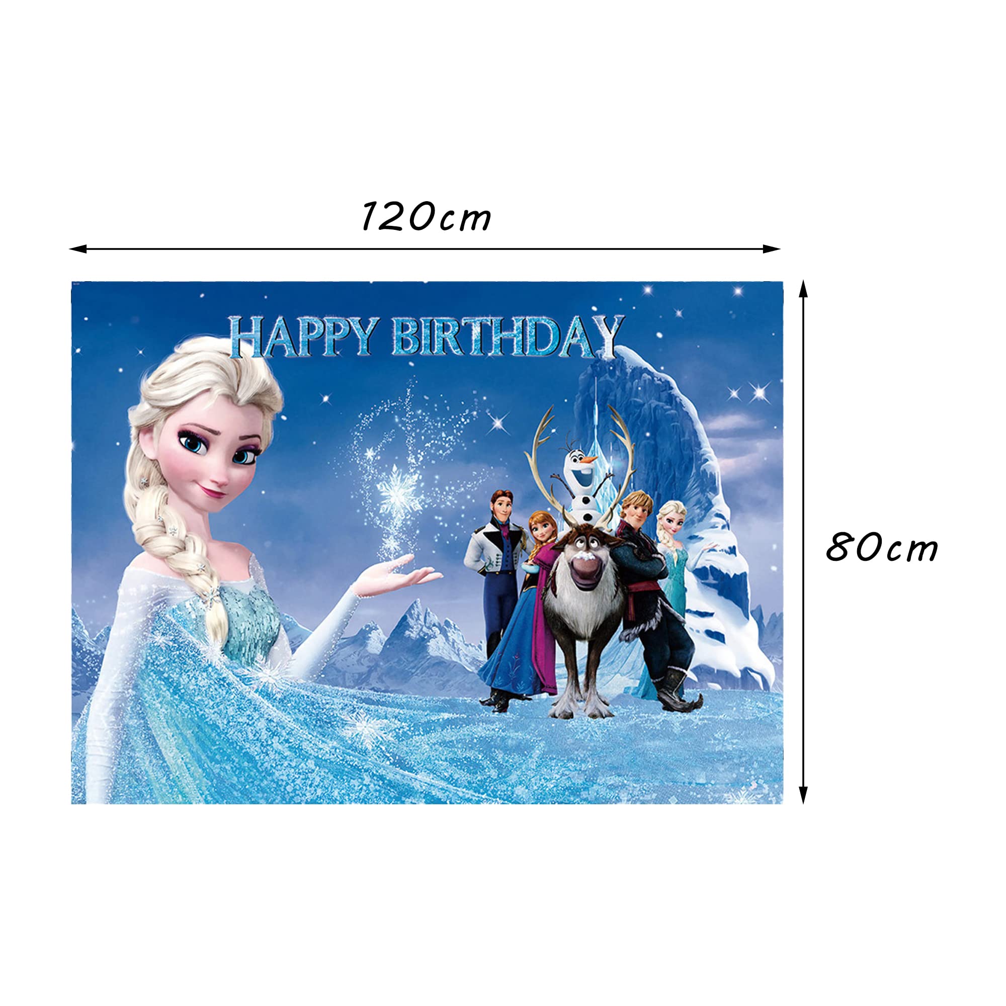 Birthday Decoration Frozen Backdrops Frozen Photography Backdrops ...