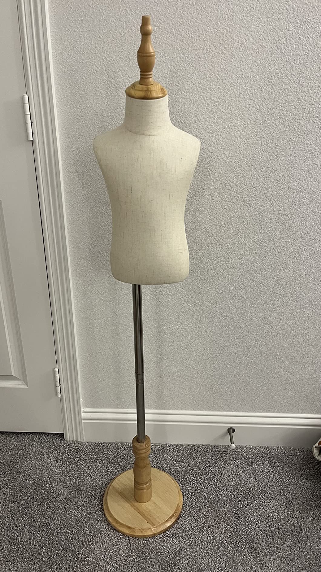 $10/mo - Finance Kid Dress Form with Wooden Base, Mannequin Child ...