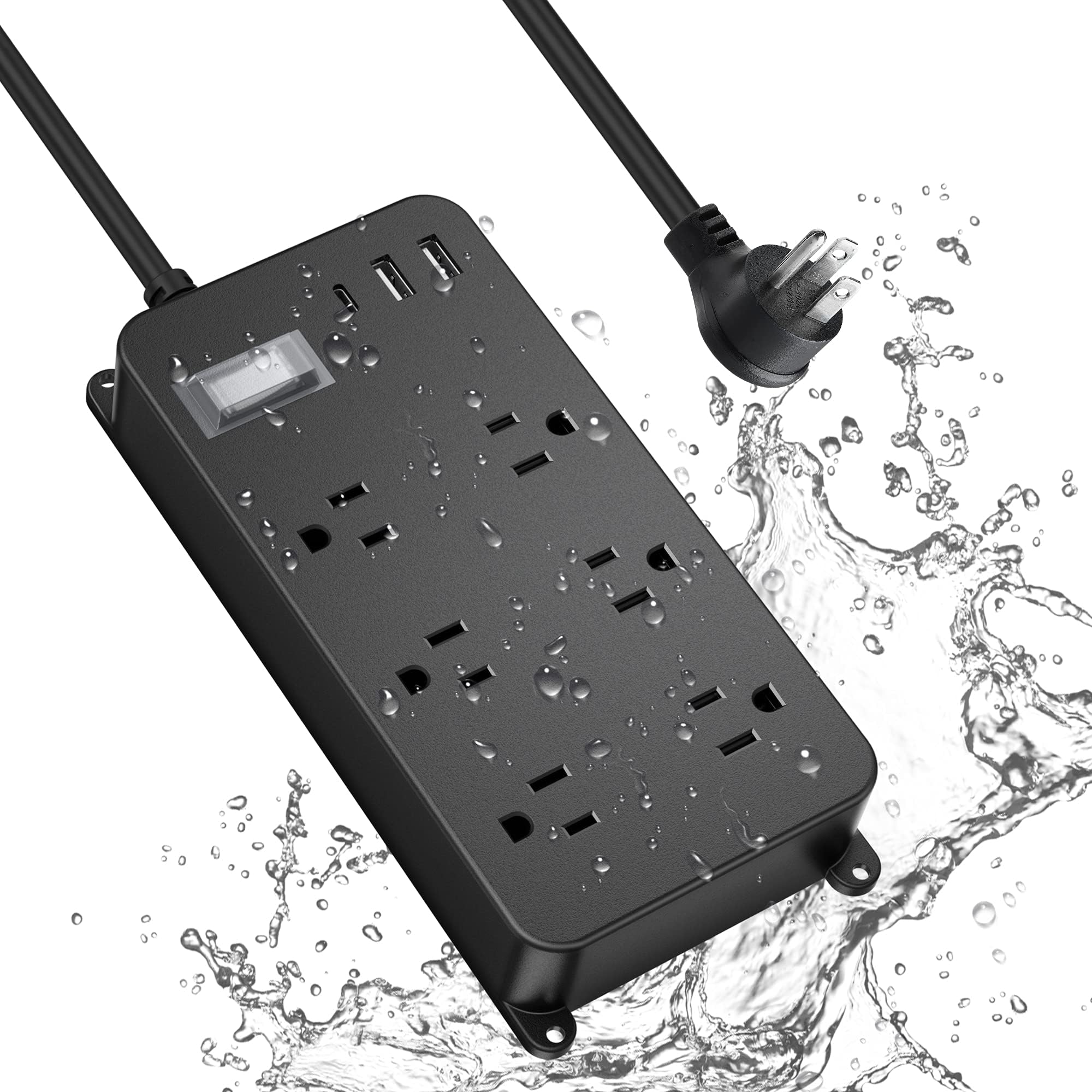 Amazon.com: Vollt Kiing 10-Outlet Heavy-Duty Power Station with 2 USB ...