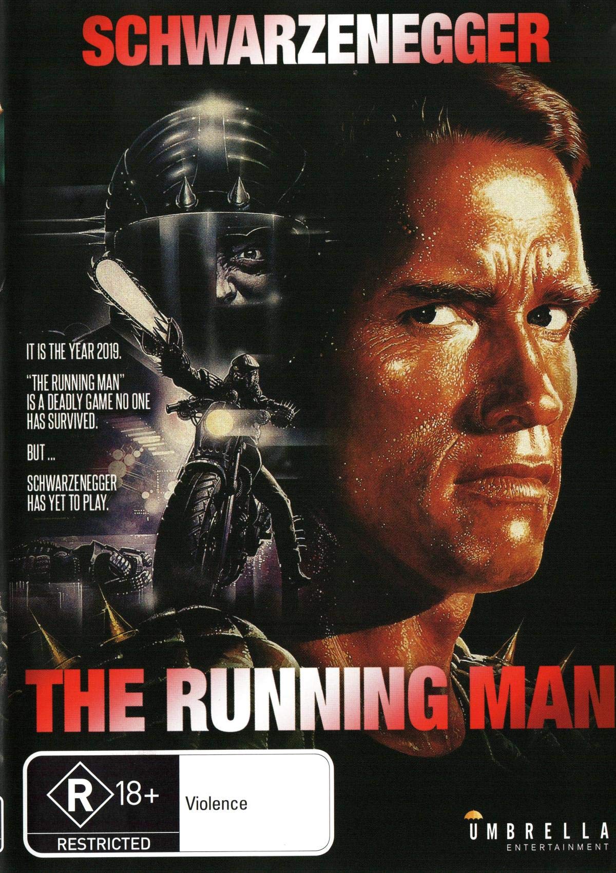 Amazon.com: The Running Man : Arnold Schwarzenegger, Maria Conchita ...