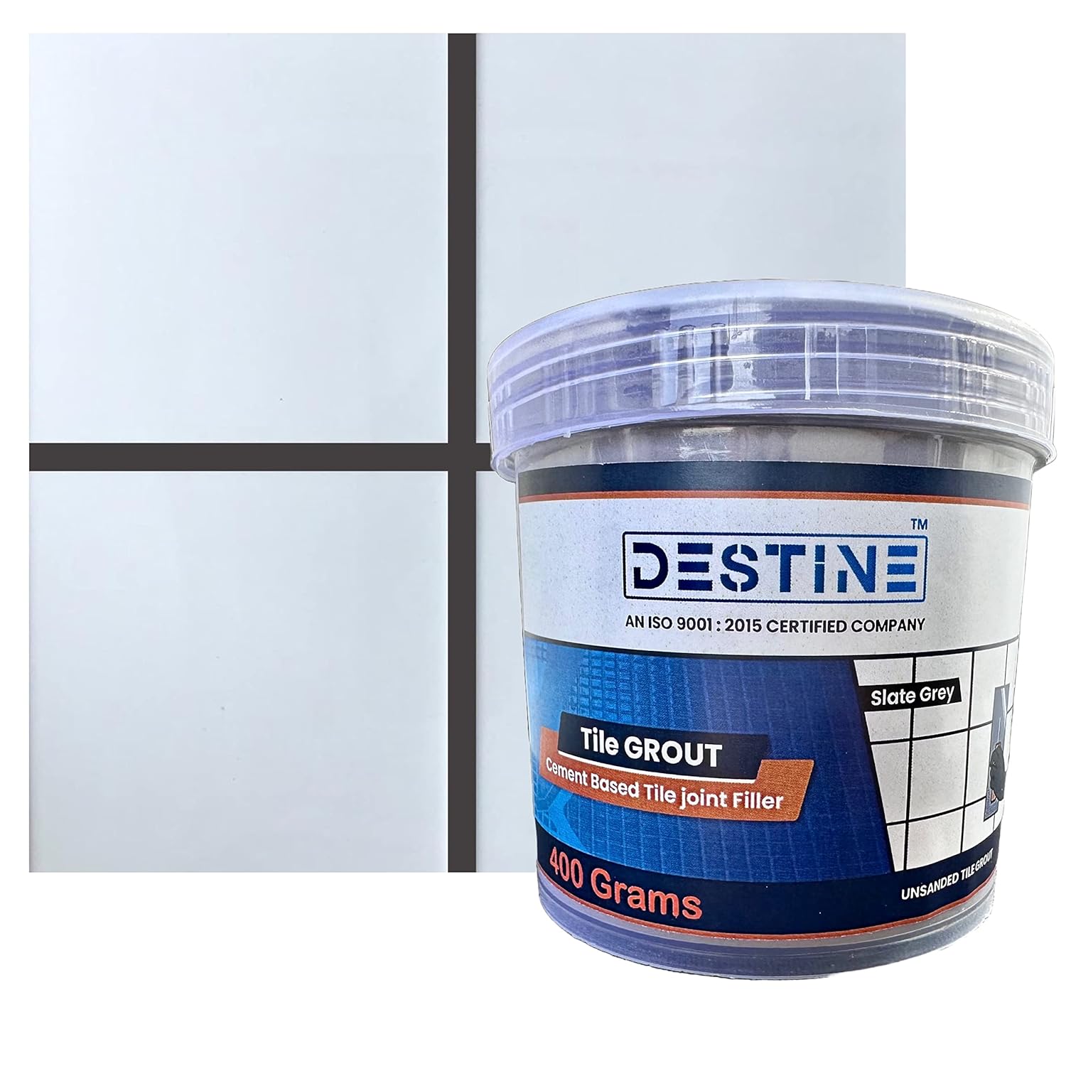 DESTINE® Tile Grout (16 COLOURS) (ALL PACKS: 100 Gm, 400 Gm, 800 Gm, 1 Kg, 3 Kg, 5 Kg ...