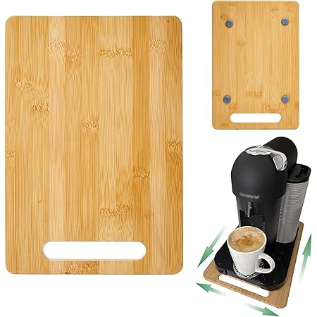 Amazon.com: Bamboo Kitchen Appliance Slider,Coffee Maker Slider,Heavy ...