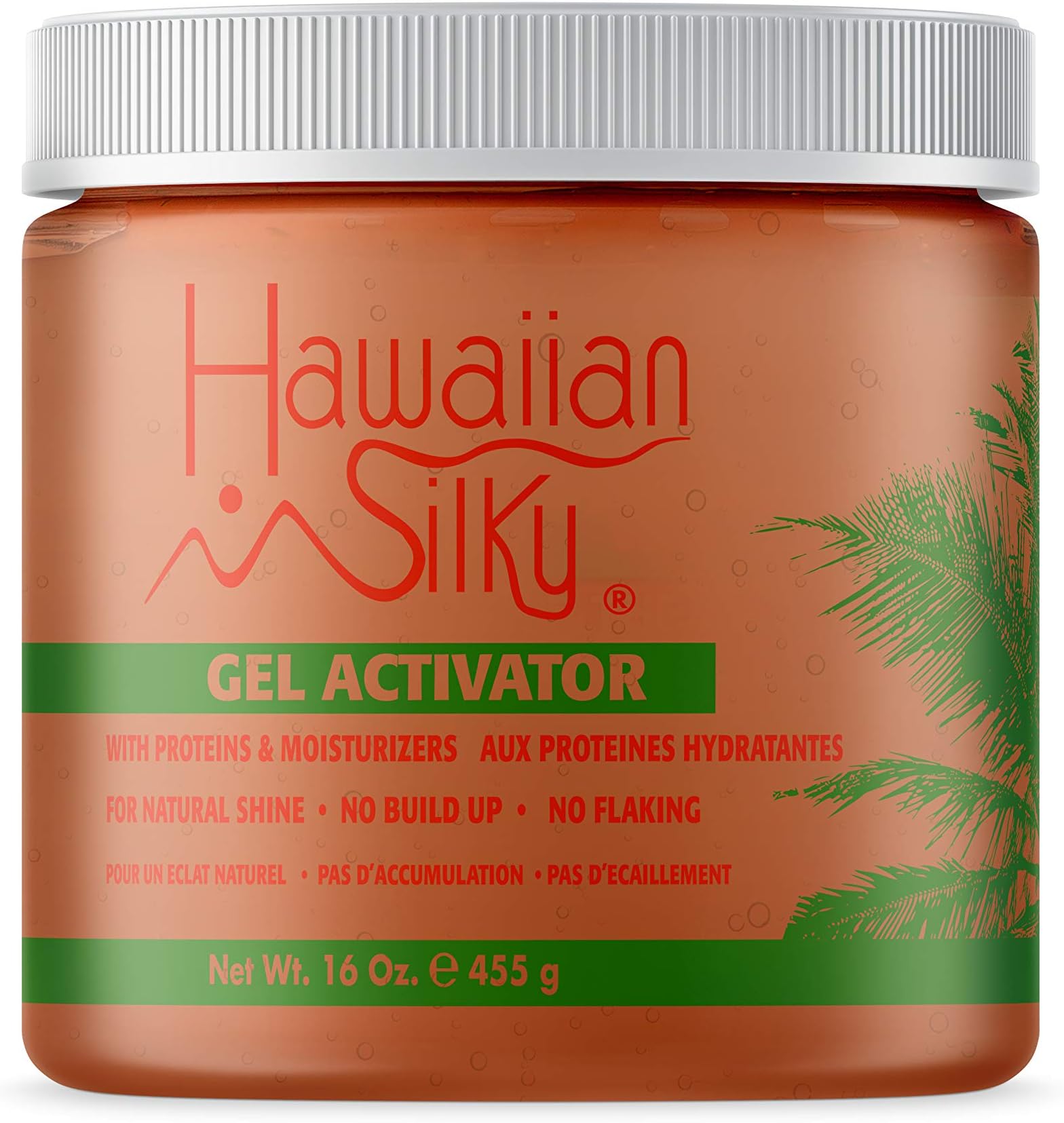 Amazon.com : Hawaiian Silky dry look gel activator 8 fluid ounce, Green ...