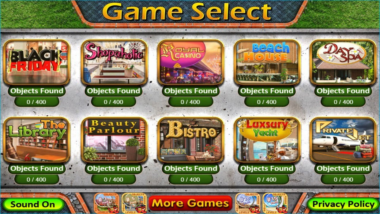 Pack 6 - 10 in 1 Hidden Object Games by PlayHOG - App on Amazon Appstore