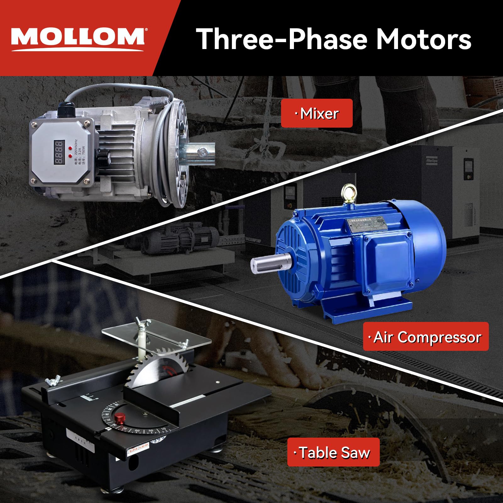 Snapklik.com : 3 Phase Converter, Digital Phase Shift 15KW 2HP Amps 220 ...