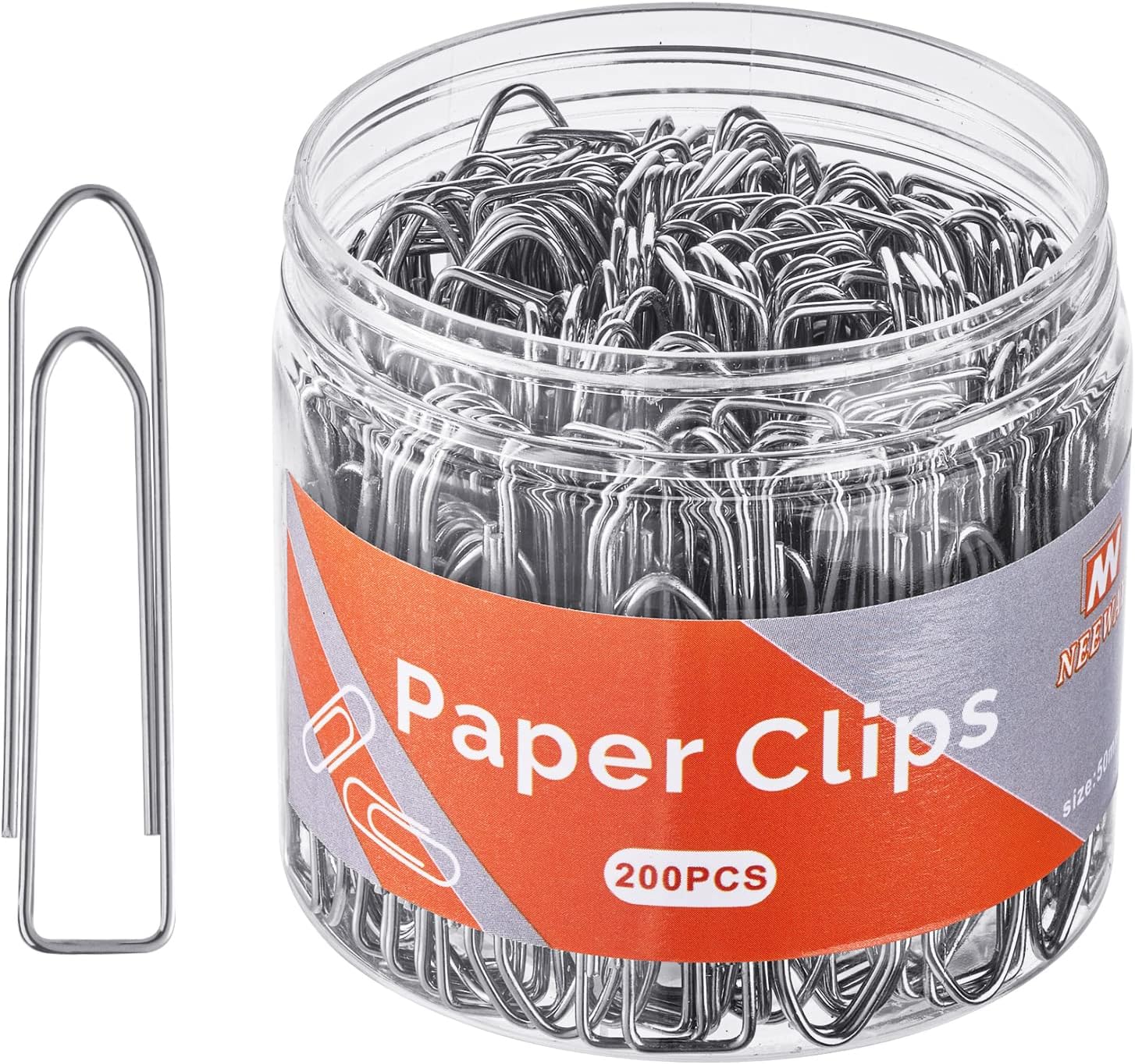Amazon.com : NEEWAY 300pcs Large Paper Clips, Jumbo Paper Clip, 2 Inch ...
