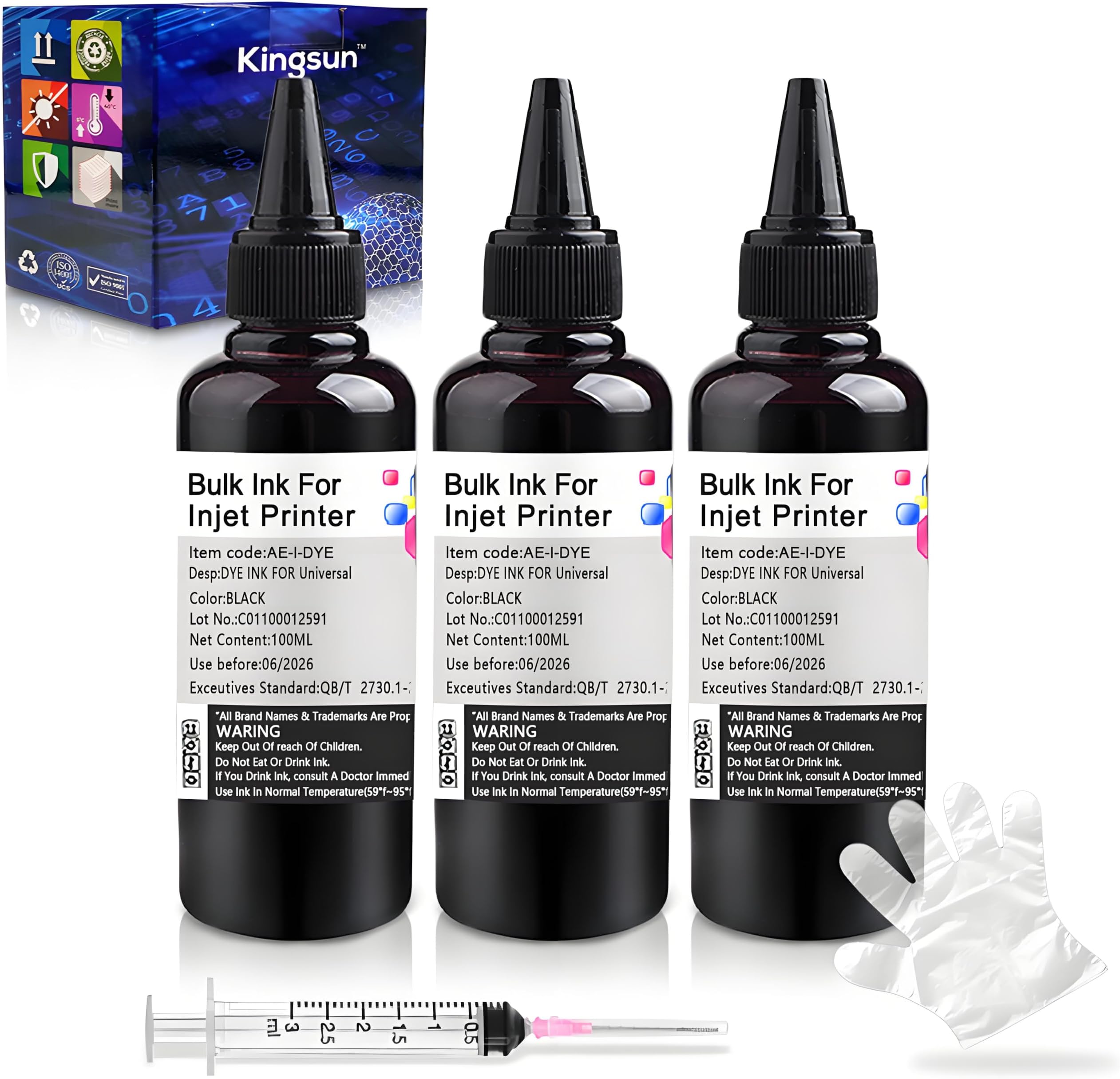 Amazon.com: KSUMEI Universal Ink Refill Kit for Canon HP Epn Brother All Inkjet Printer ...