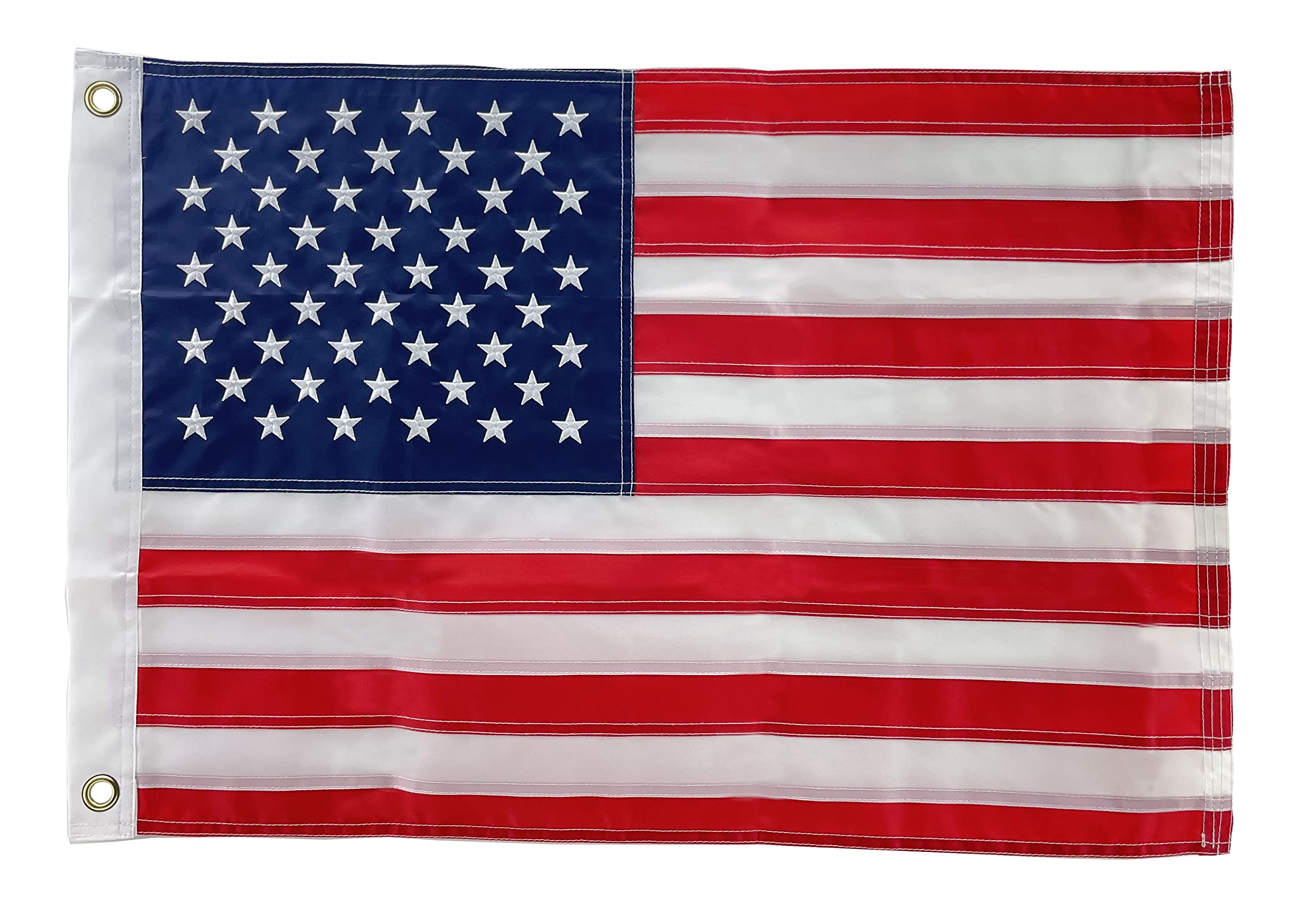 Amazon.com : SPEARFISHING WORLD Large American Flag 20" X 30" Sewn ...