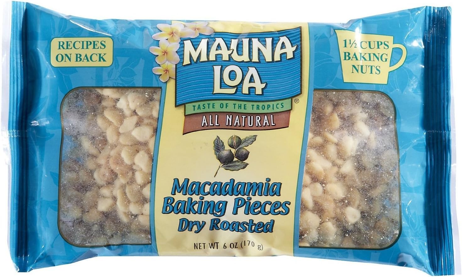 Amazon.com : Mauna Loa Premium Roasted Macadamia Nuts, Sea Salt Flavor ...