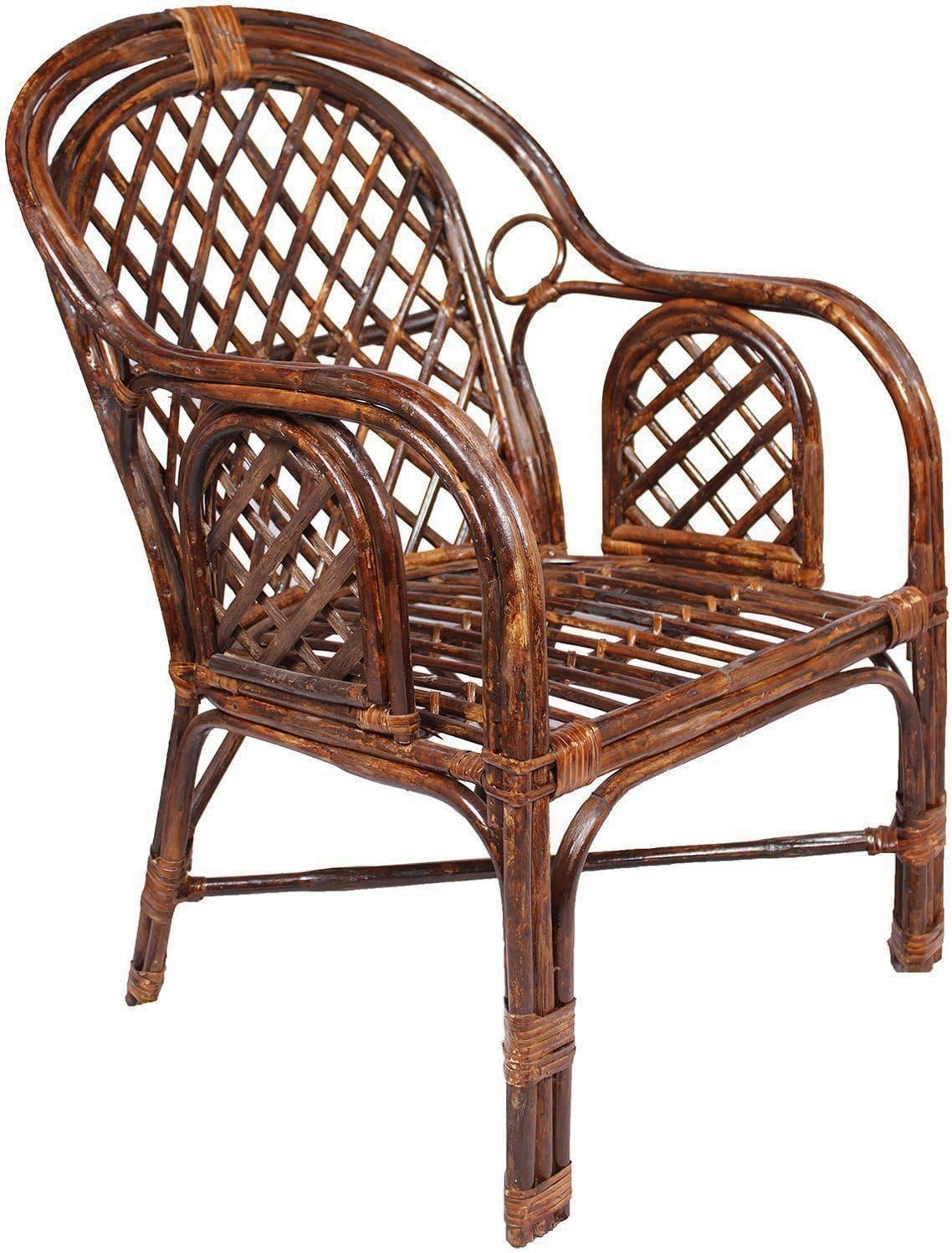 CANE CRAFTS Premium Bamboo Chair Set with Table|Kursi|Garden Chairs ...