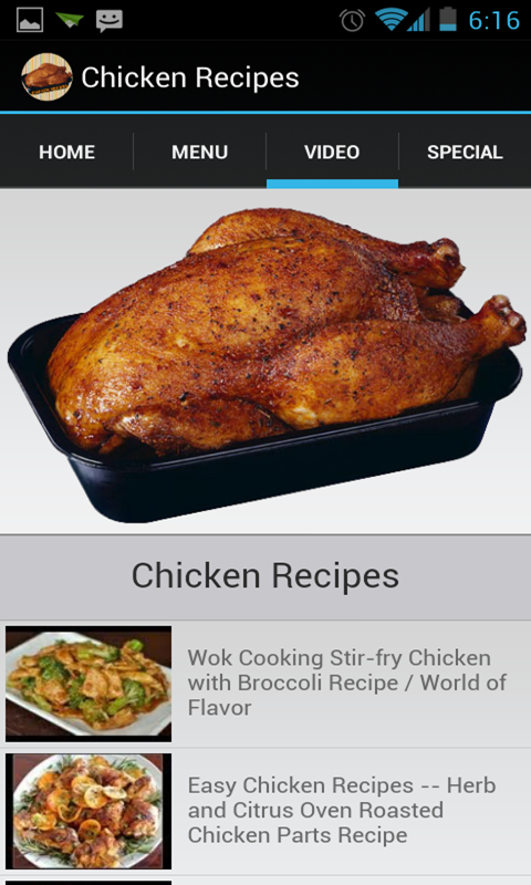 Chicken Recipes Free! - App on Amazon Appstore