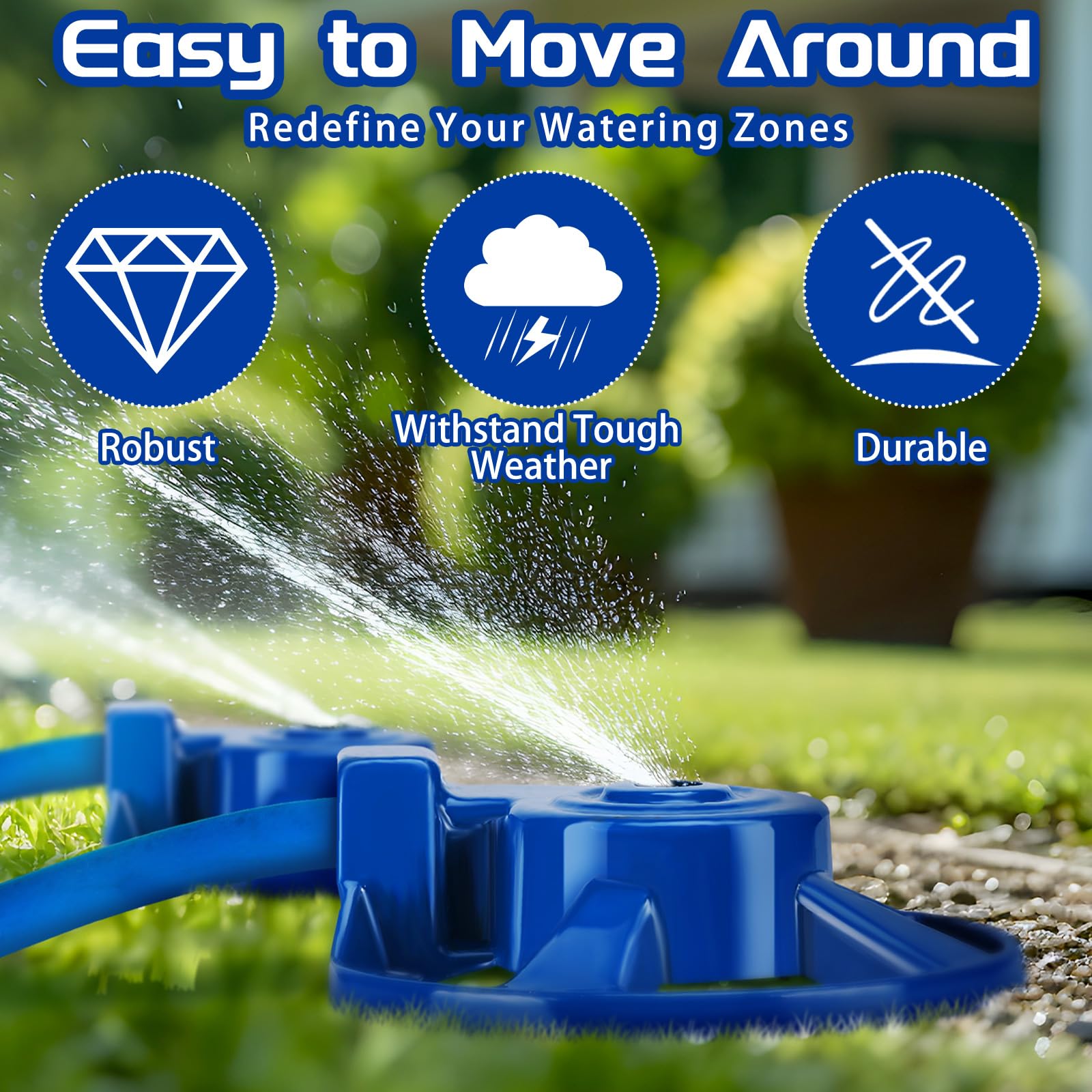 Snapklik.com : Domensi 2 Pack Cast Iron Circular Spot Sprinkler ...