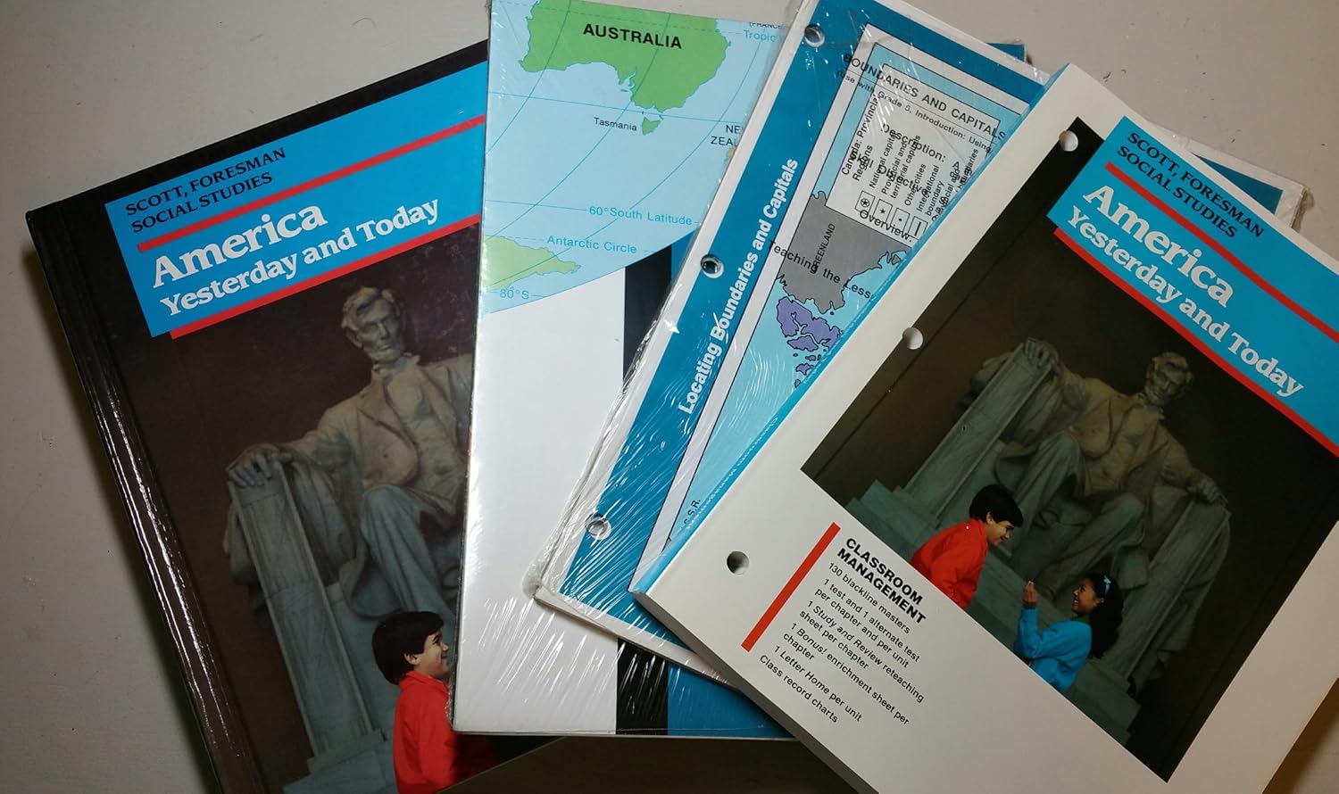 America yesterday and today (Scott, Foresman social studies): Berkin ...