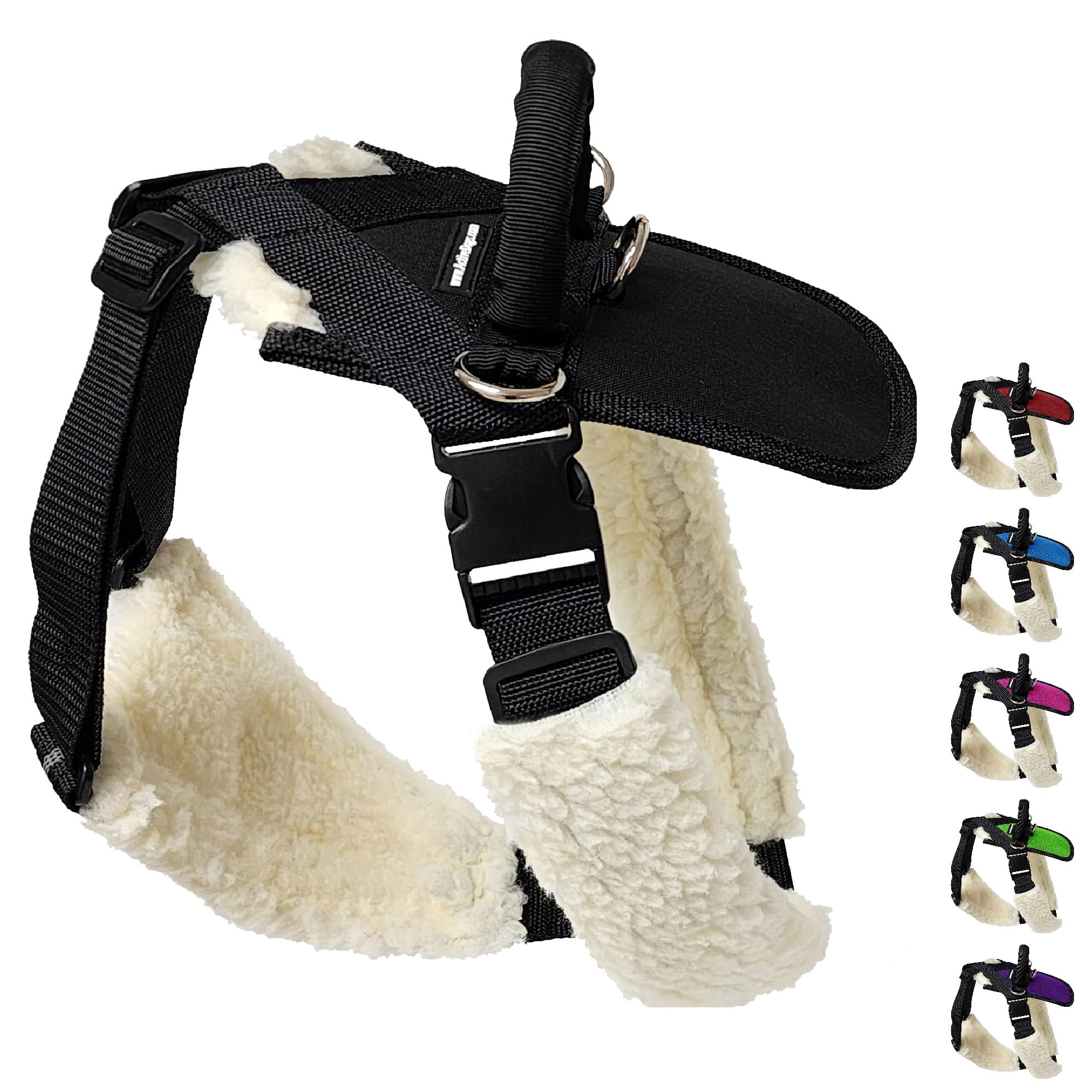 Amazon.com : ActiveDogs Service Dog Harness for Large Dogs - Heavy-Duty ...