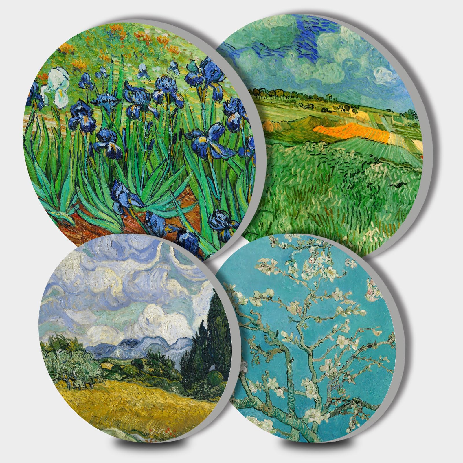 Amazon.com: Tucocoo Classic Van Gogh Electric Stove Burner Covers, Set ...