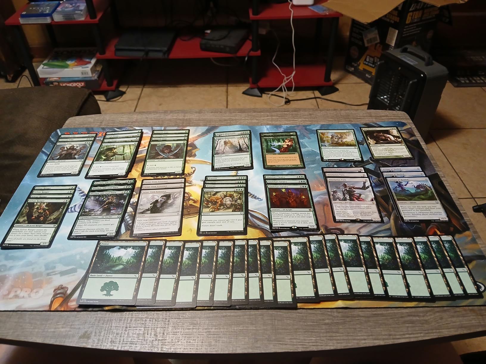 Amazon.com: Mono Green Elf Ramp Deck - Modern Legal - Custom Built ...