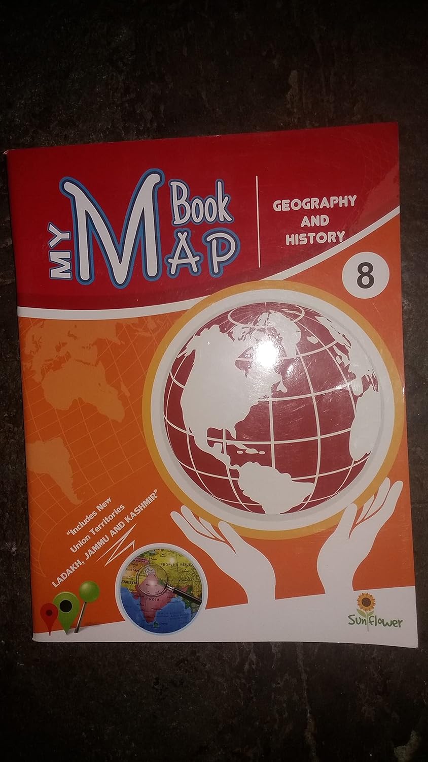 My Map Book 8 : Sunflower Publishers Pvt Ltd: Amazon.in: Books