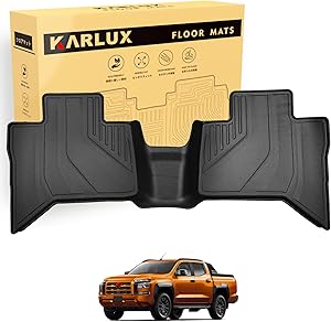 Amazon | KARLUX 三菱 ミツビシ 新型 トライトン LC2T 専用 2列目フロアマット。3Dカーマットは防水・防滑・防汚でTPE素材製。 新型TRITON 2024年2月~現行 ...