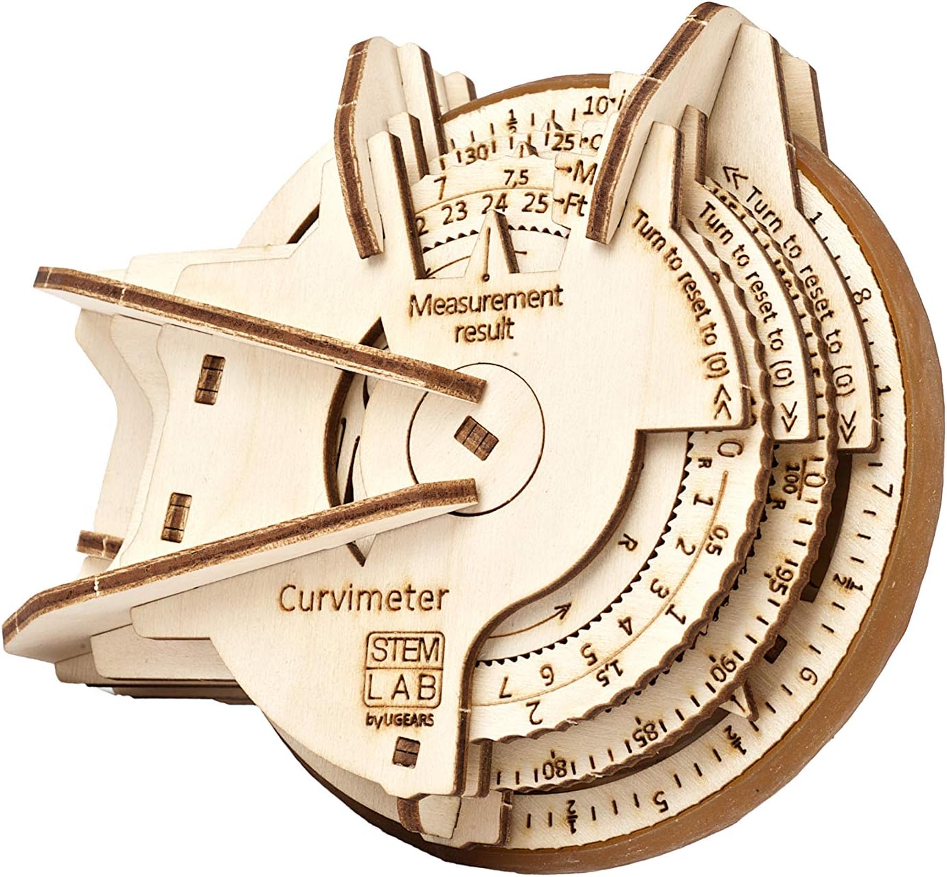 UGEARS STEM Lab Model Kit – Creative 3D Wooden Puzzles for Adults ...