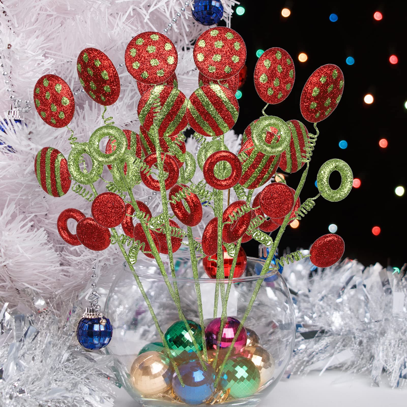 Styrofoam Candy Ornaments Christmas Ornaments Decorations, Whimsical
